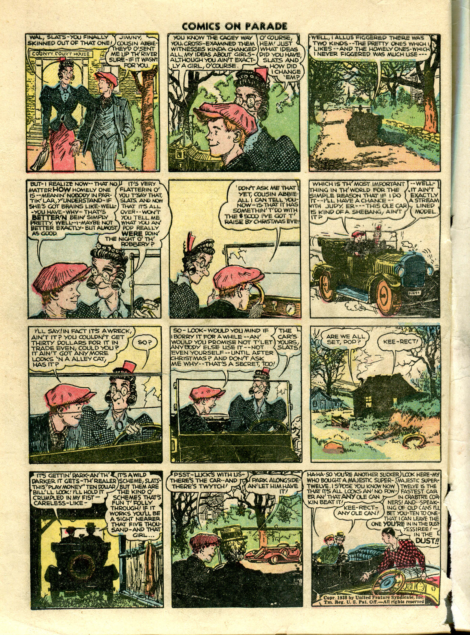 Comics on Parade #008 | Read All Comics Online