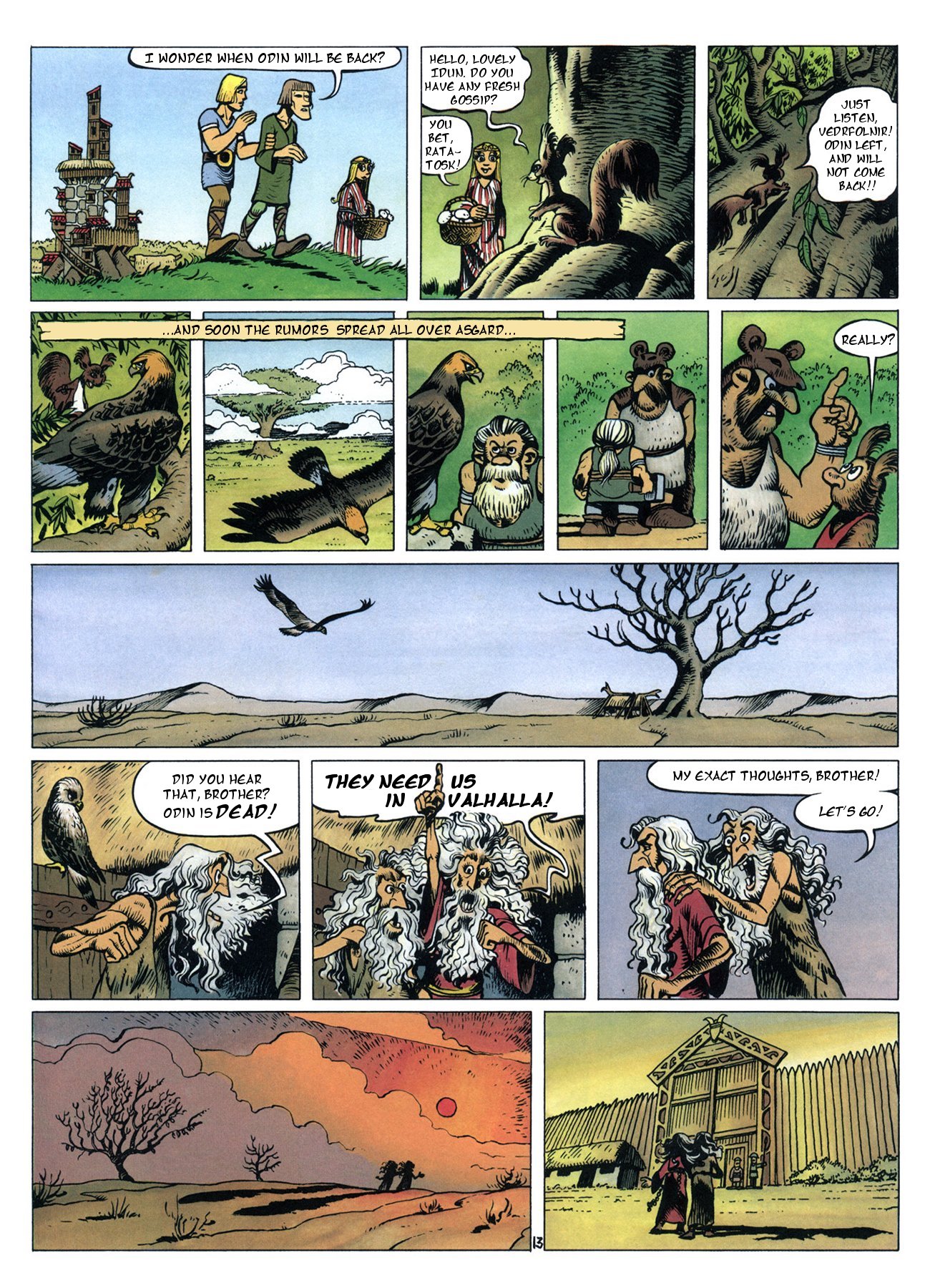 Read online Valhalla comic - Issue #3