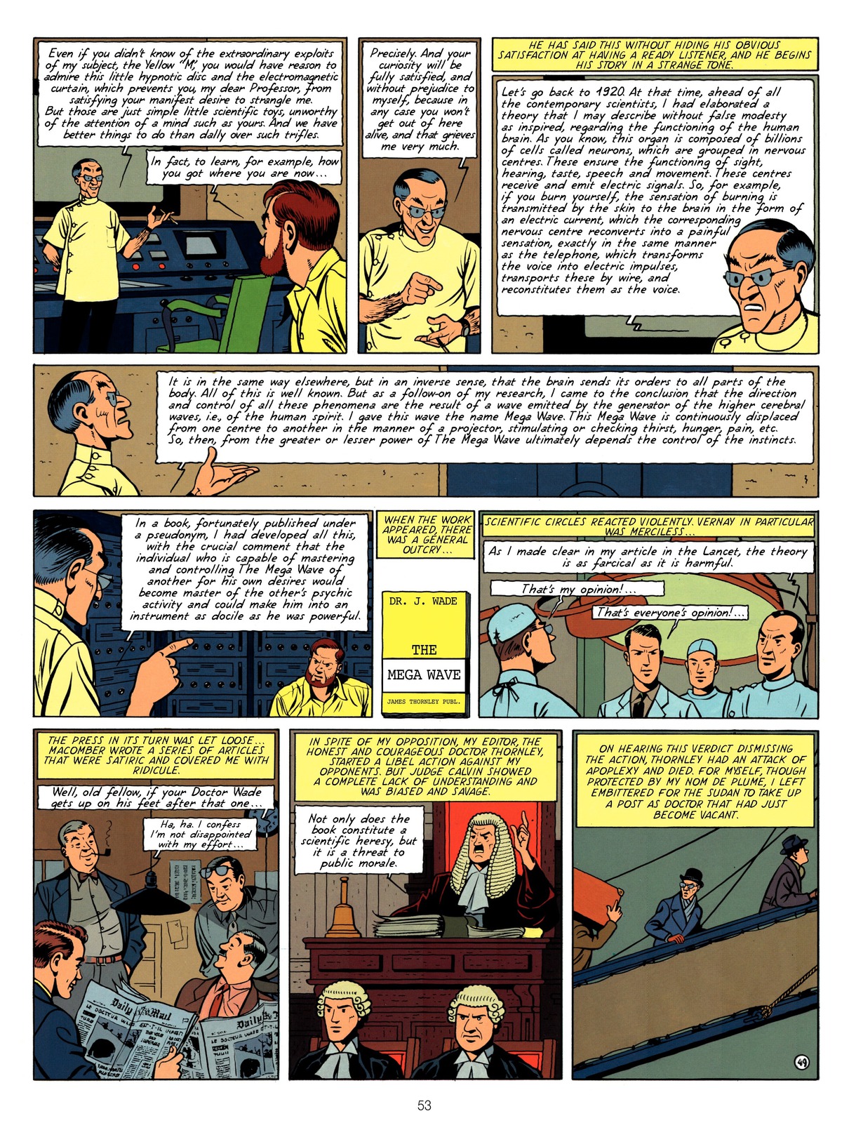 Read online Blake & Mortimer comic - Issue #1