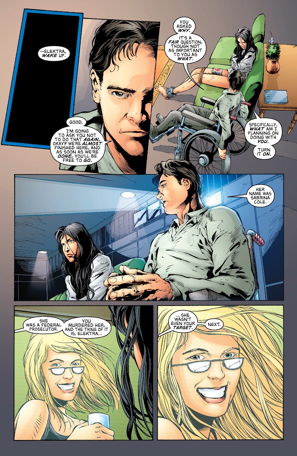 Read online Elektra (2001) comic - Issue # _TPB Elektra by Greg Rucka ...