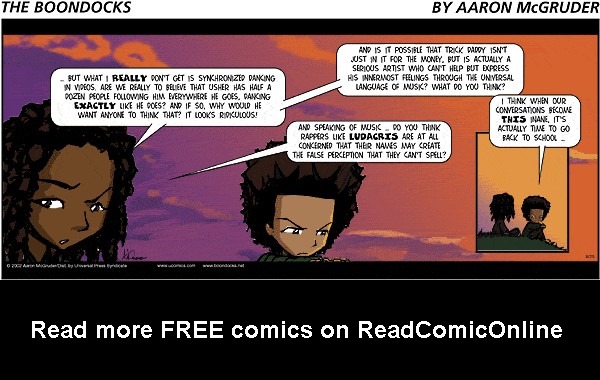 The Boondocks Collection Year 2002 | Read All Comics Online For Free