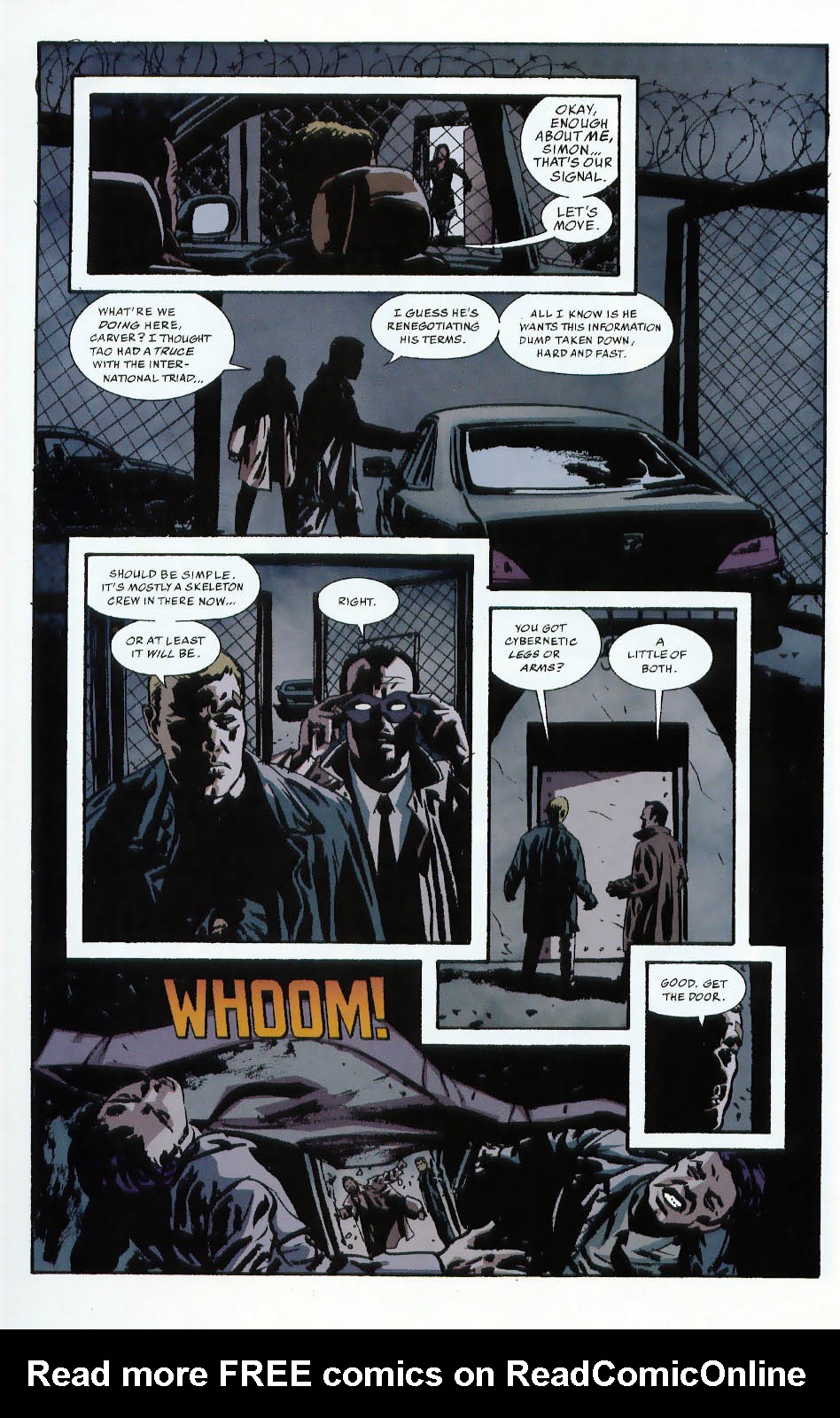 Read online Sleeper comic - Issue #1