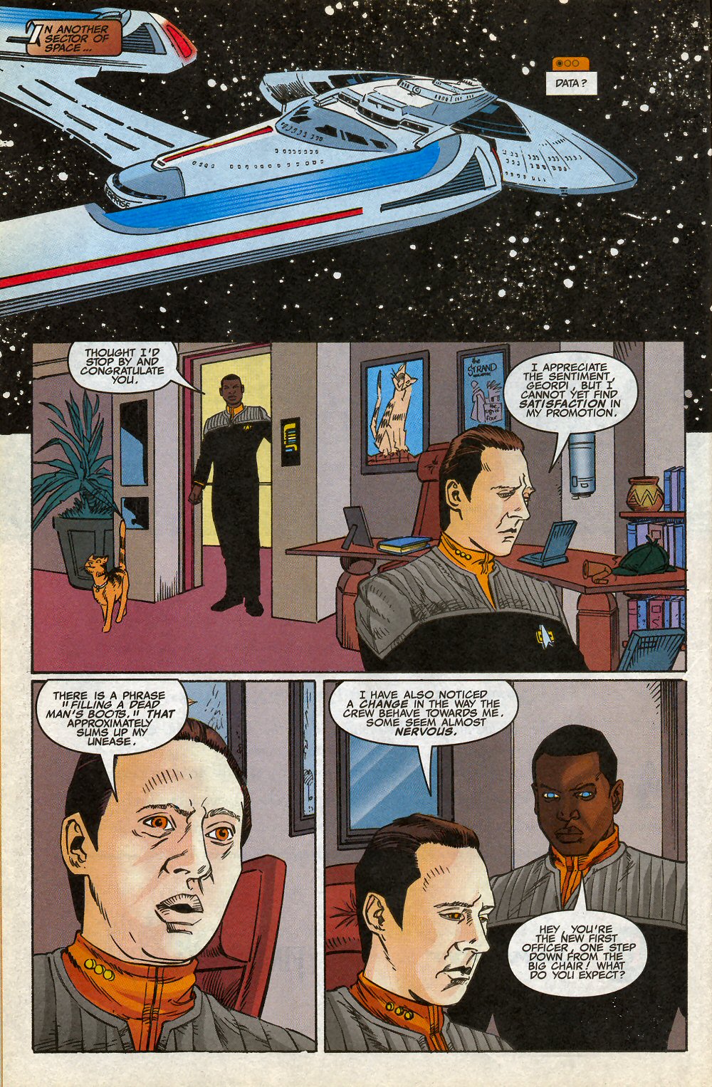 Read online Star Trek: The Next Generation - Riker comic - Issue # Full