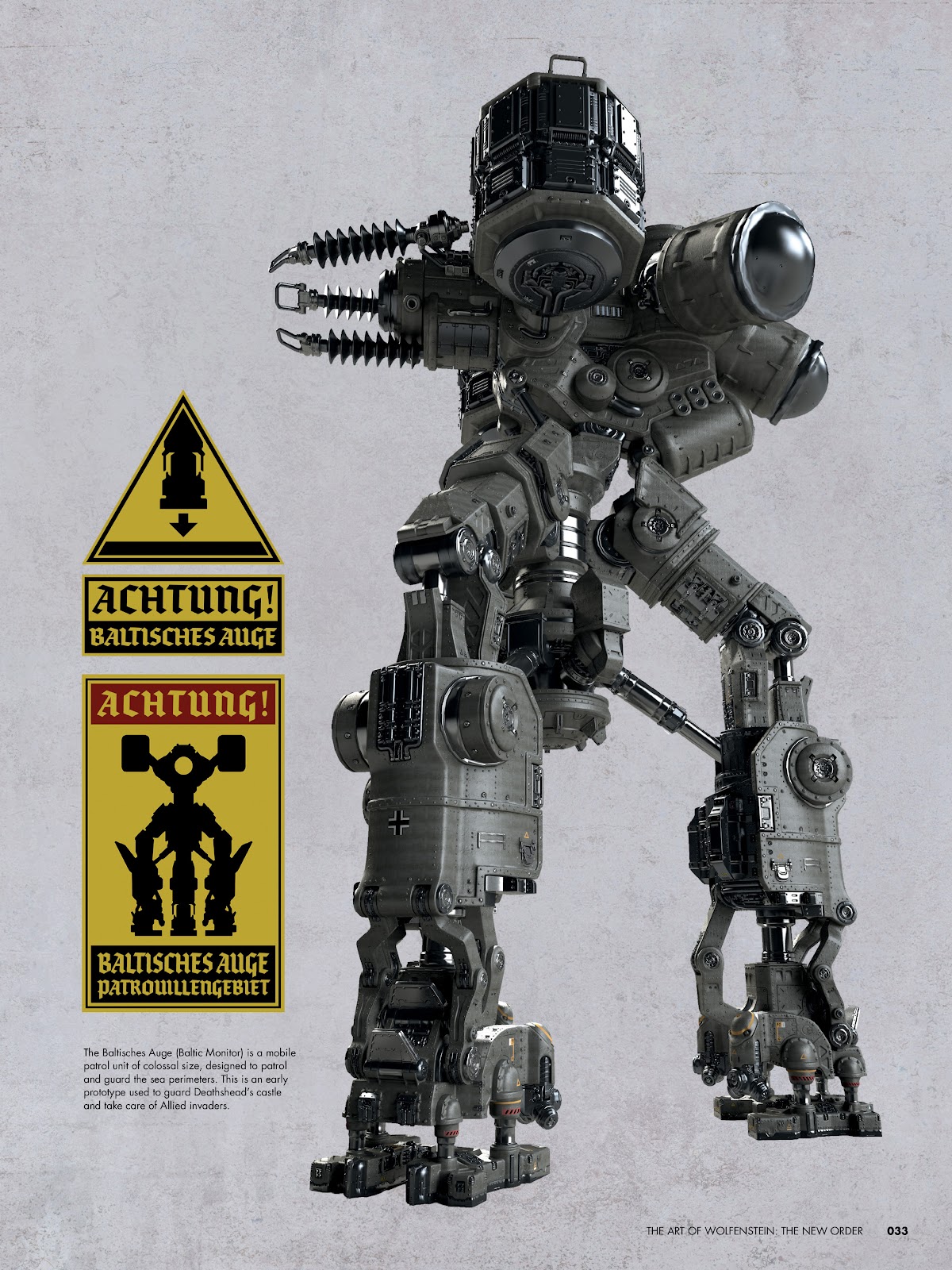 Read online The Art of Wolfenstein: The New Order comic - Issue # TPB ...