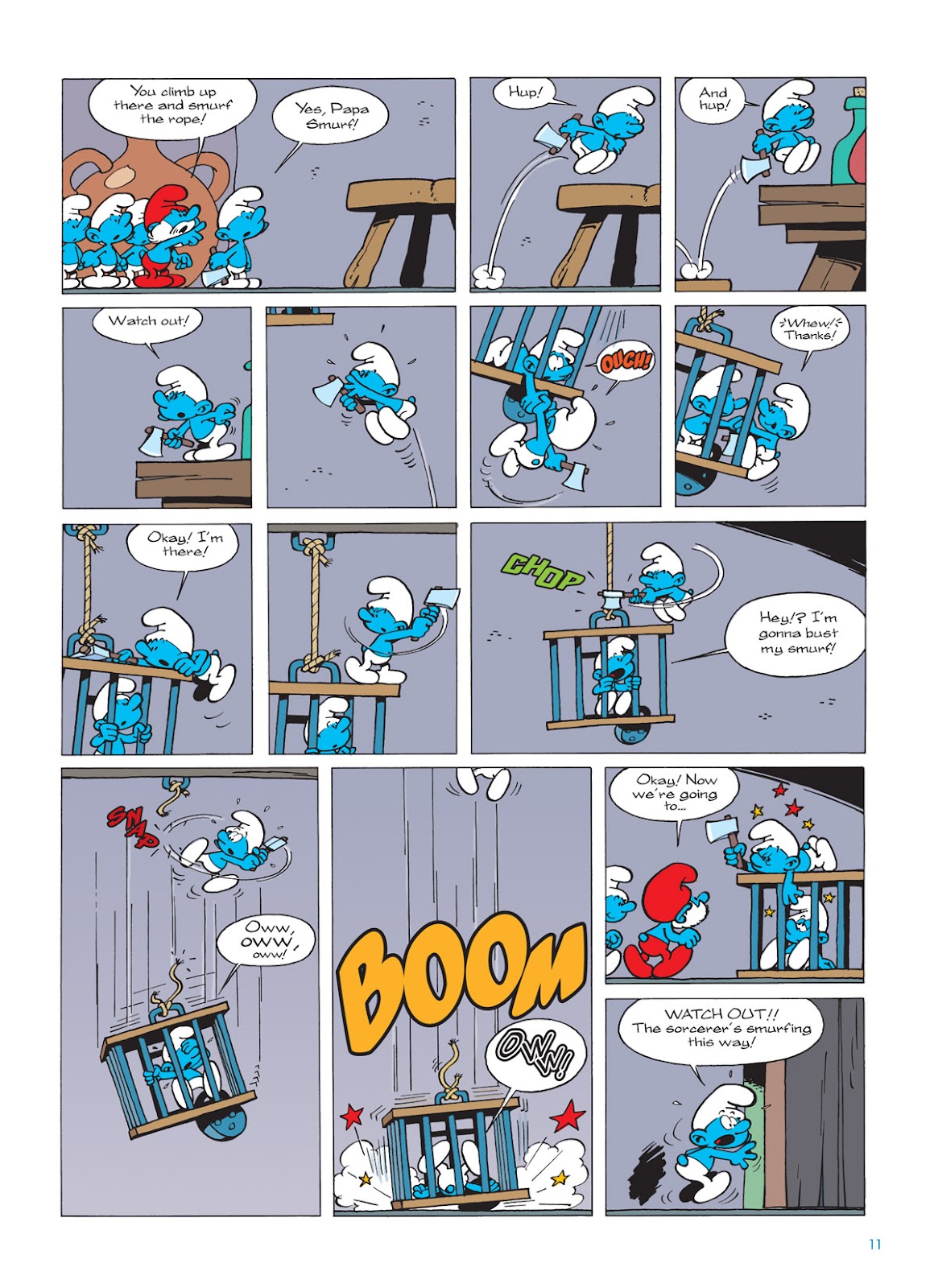 Read online The Smurfs comic - Issue #9