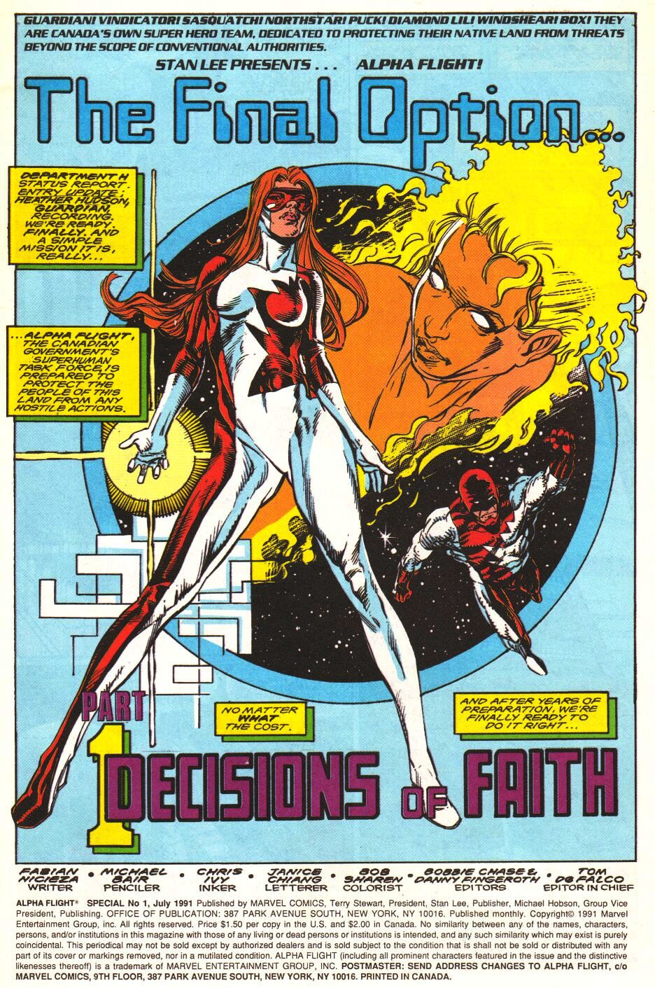 Alpha Flight Special Issue 1 | Read Alpha Flight Special Issue 1 comic ...