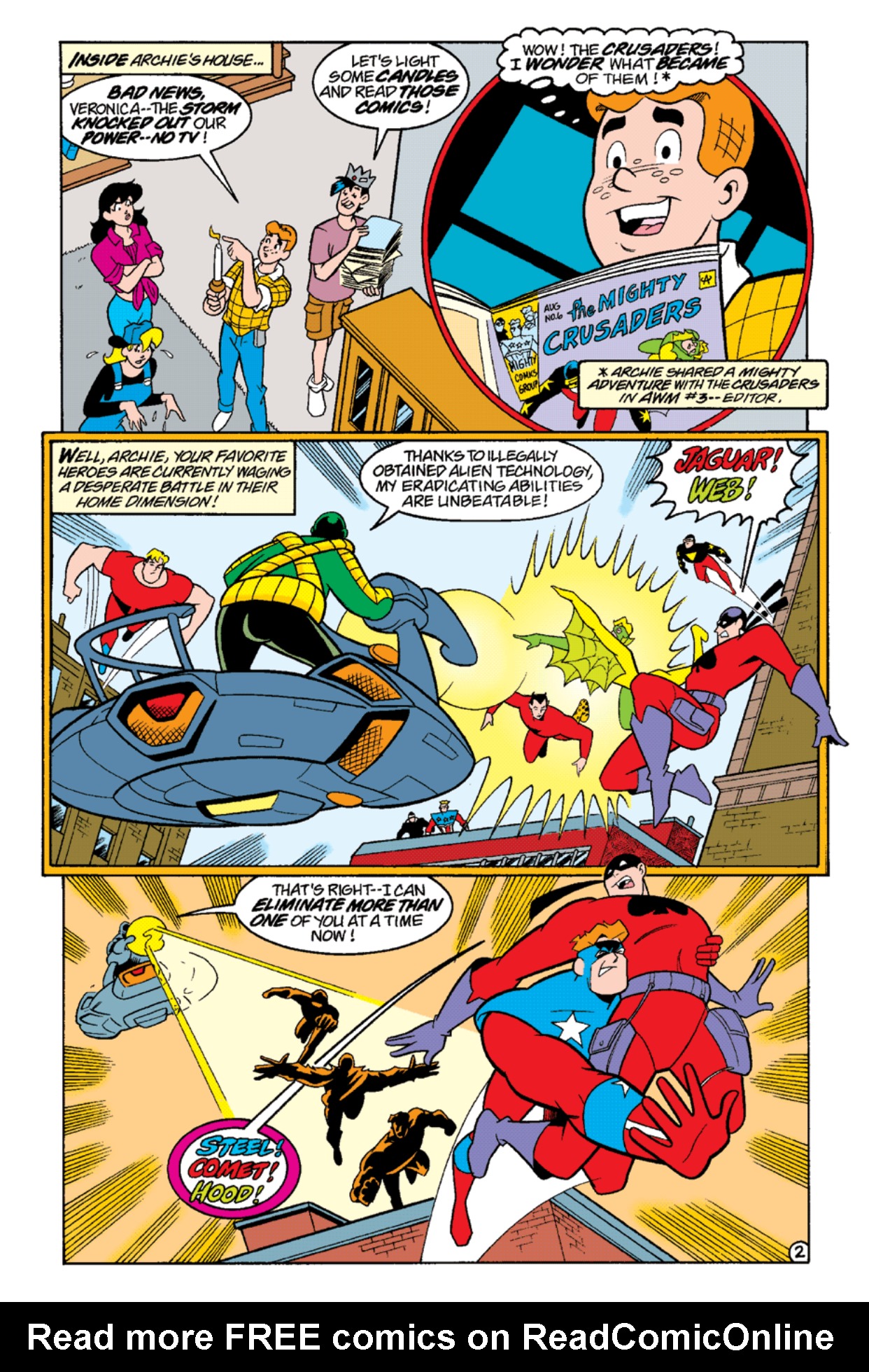 Read online Archie's Weird Mysteries comic - Issue #14