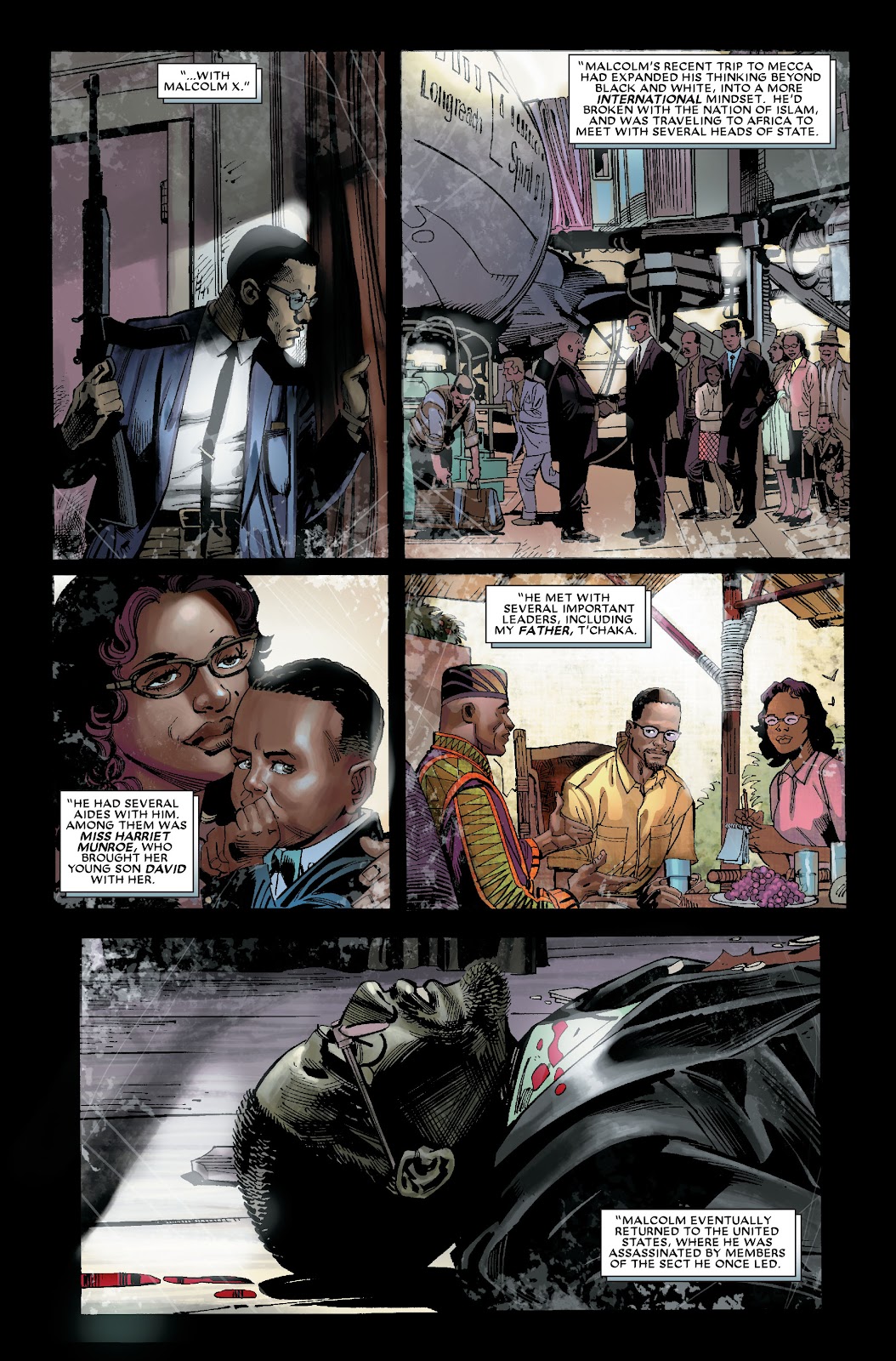 Read online Black Panther: The Bride comic - Issue # TPB