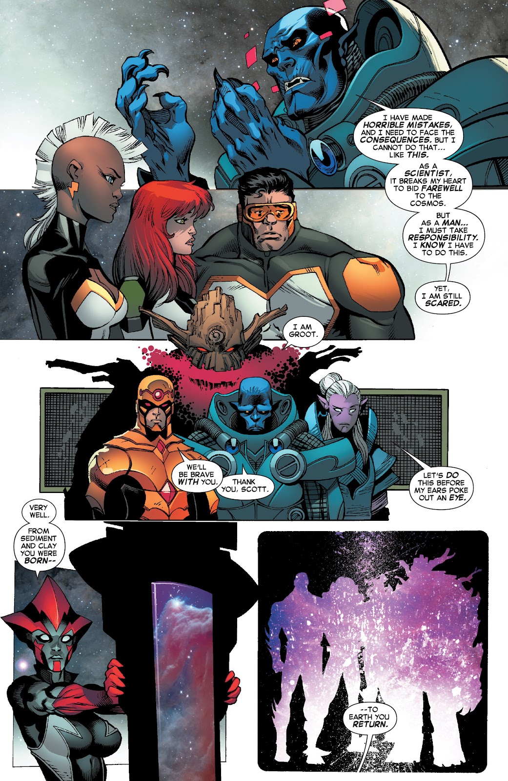 Read online Guardians of the Galaxy and X-Men: The Black Vortex comic ...