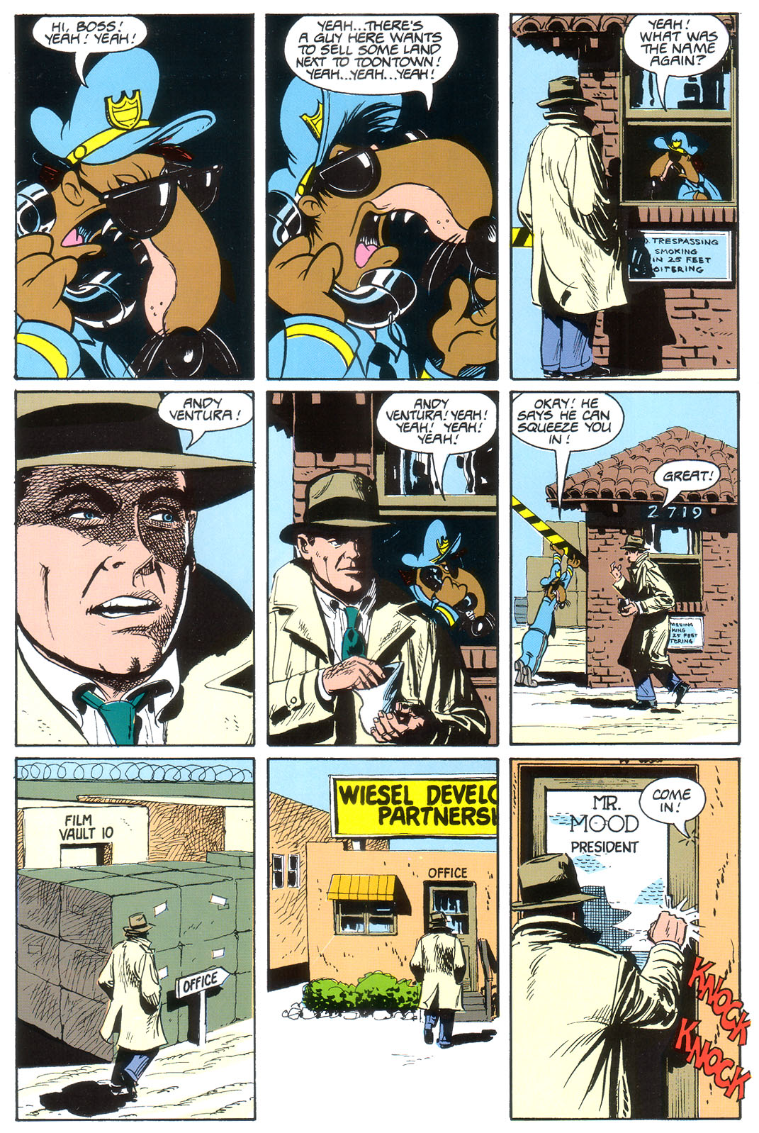 Read online Marvel Graphic Novel comic - Issue #54 - Roger Rabbit The ...
