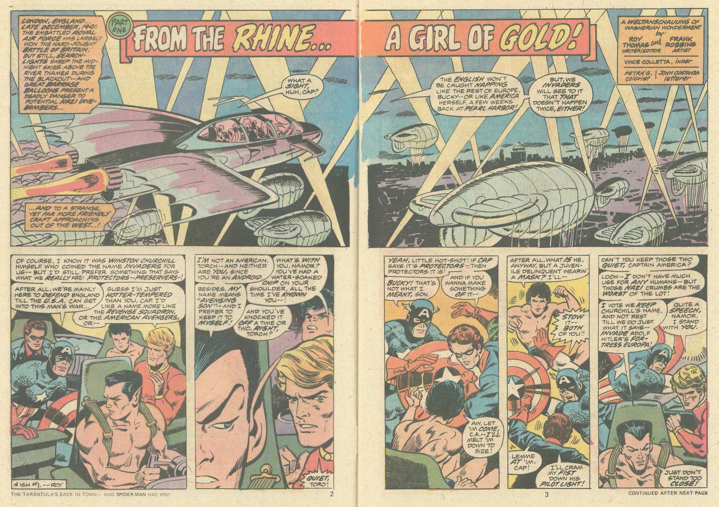 Read online The Invaders (1975) comic - Issue #1