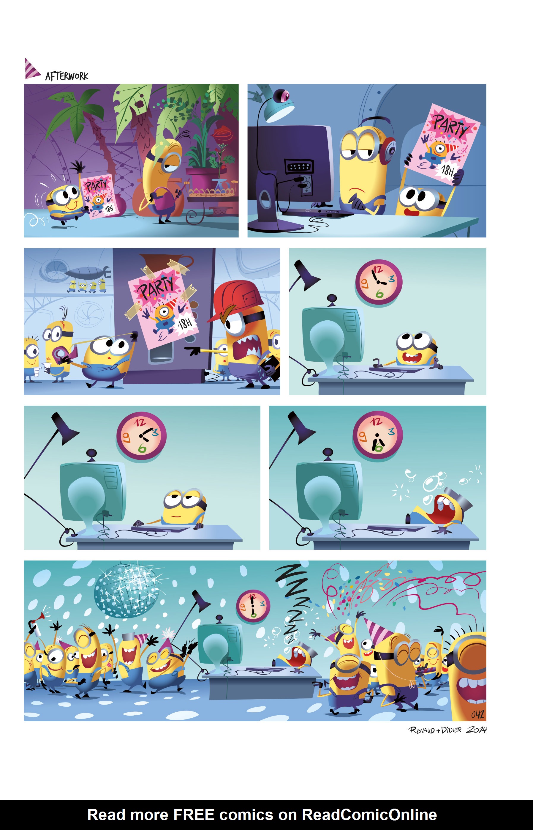 Read online Minions comic - Issue #1