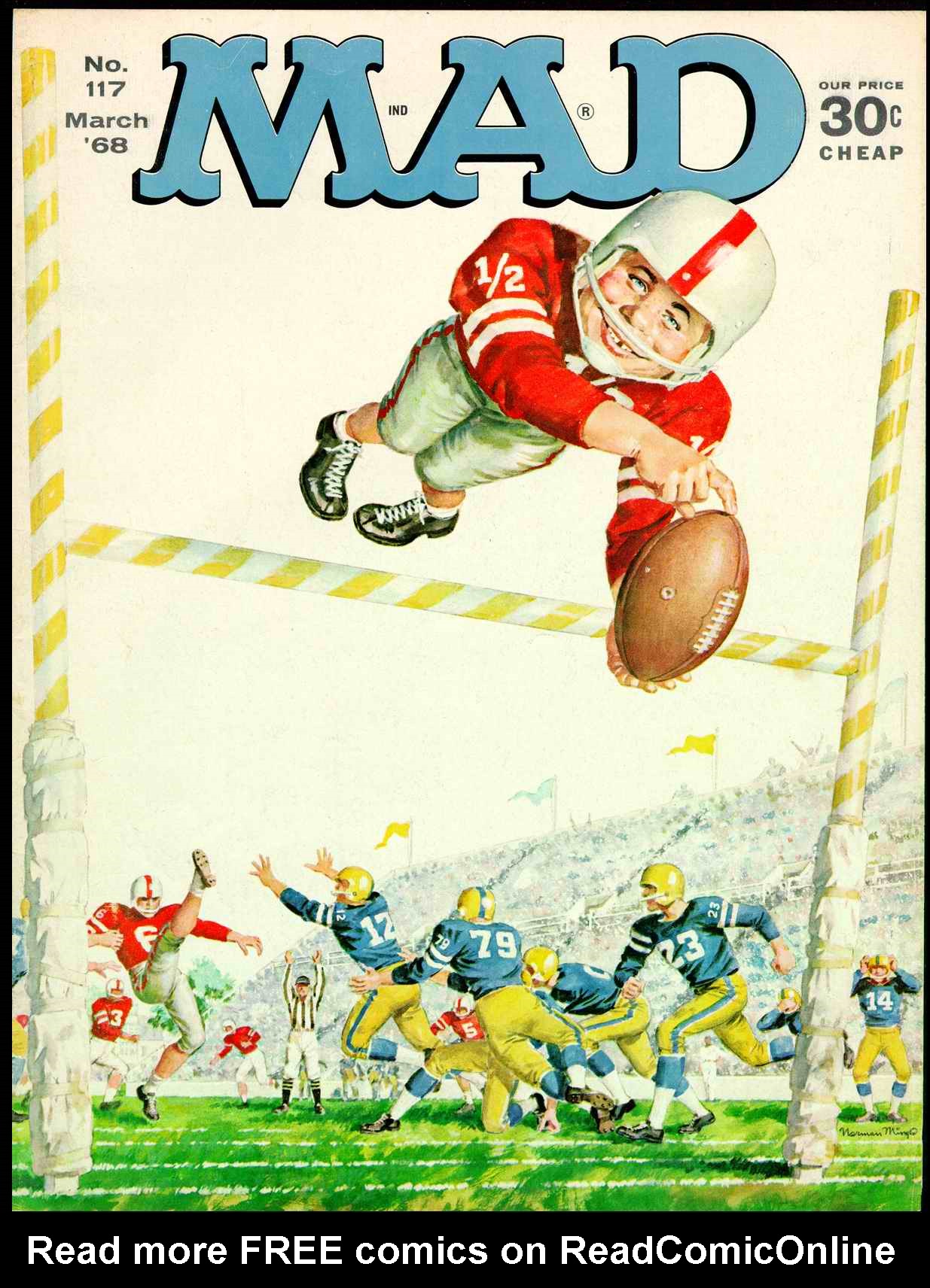 Read online MAD comic - Issue #117