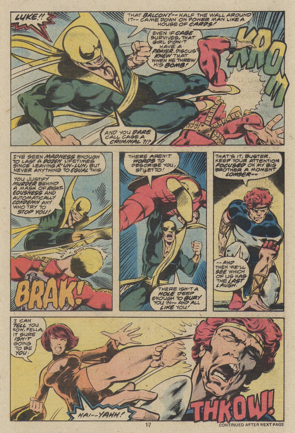 Read online Power Man and Iron Fist (1978) comic - Issue #50