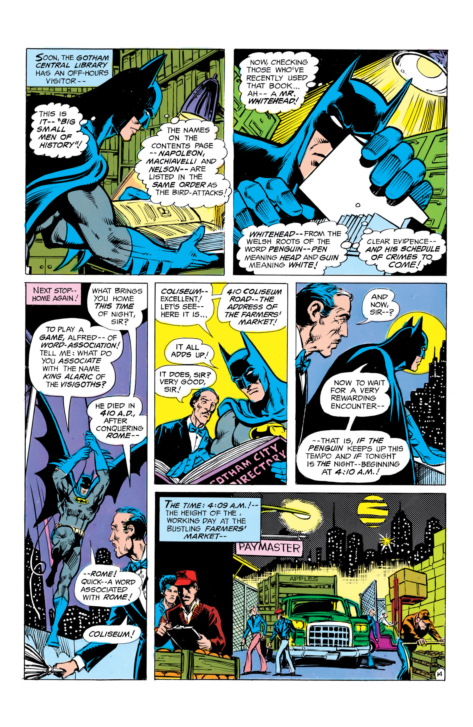 Read online Batman (1940) comic - Issue #287