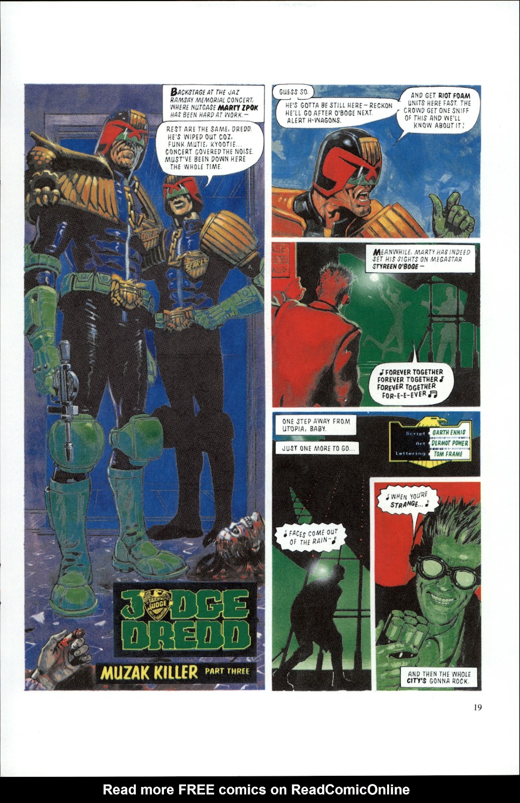 Read online Dredd Rules! comic - Issue #15