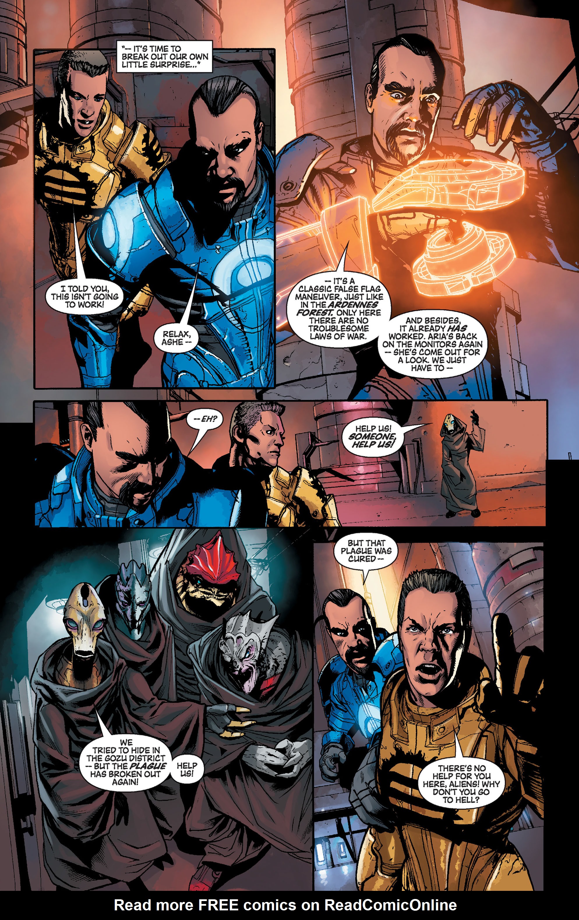 Read online Mass Effect: Invasion comic - Issue # TPB