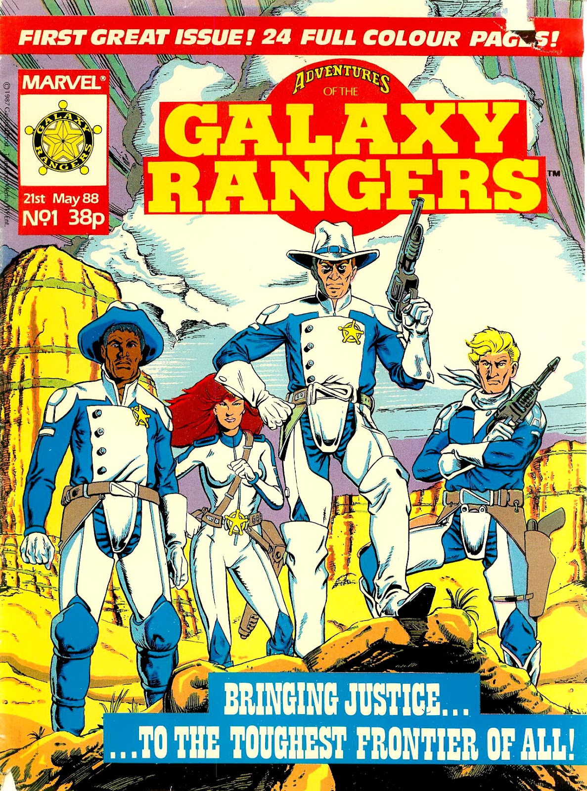Read online Adventures of the Galaxy Rangers comic - Issue #1