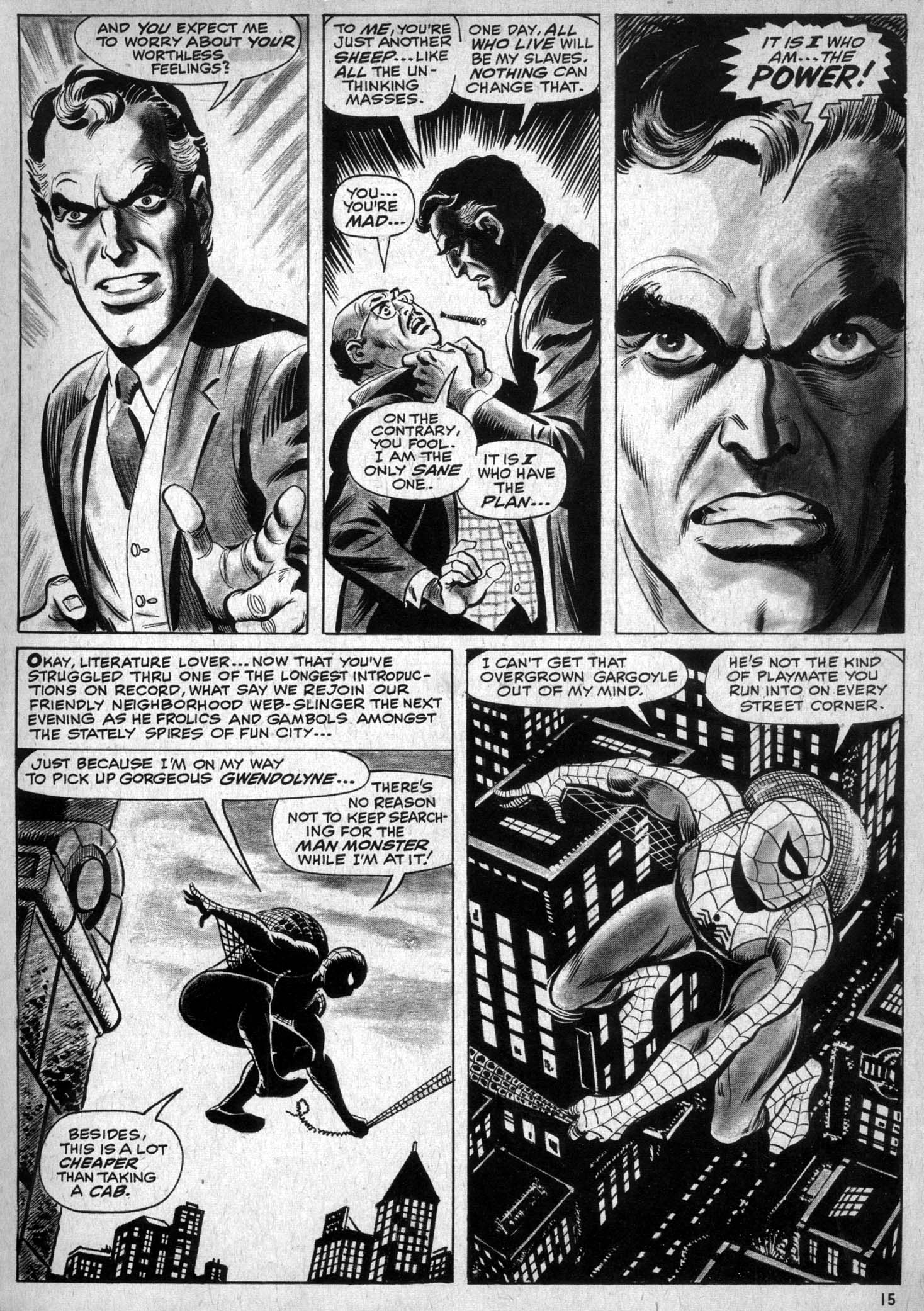 Read online Spectacular Spider-Man Magazine comic - Issue #1