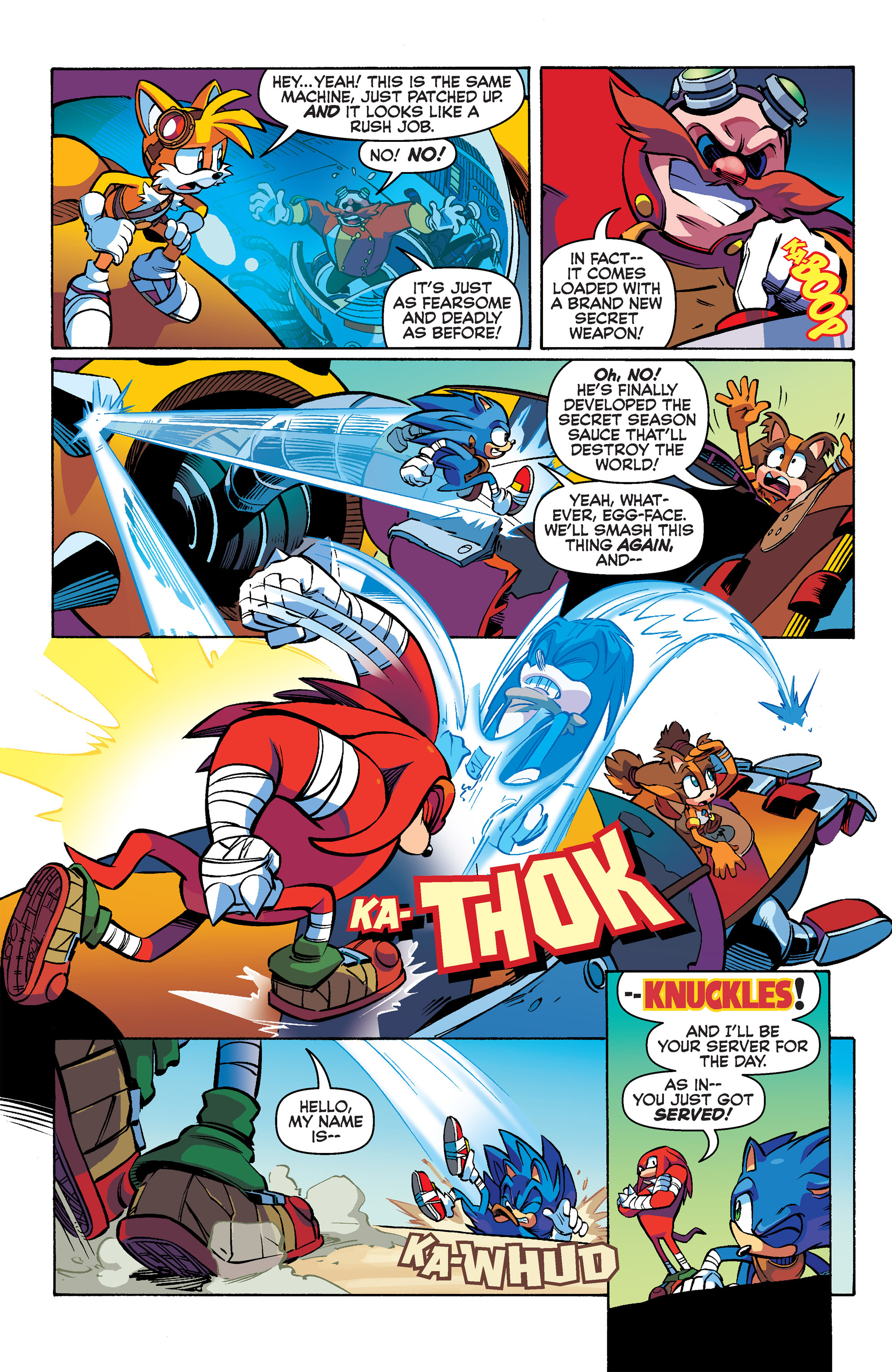 Read online Sonic Boom comic - Issue #2