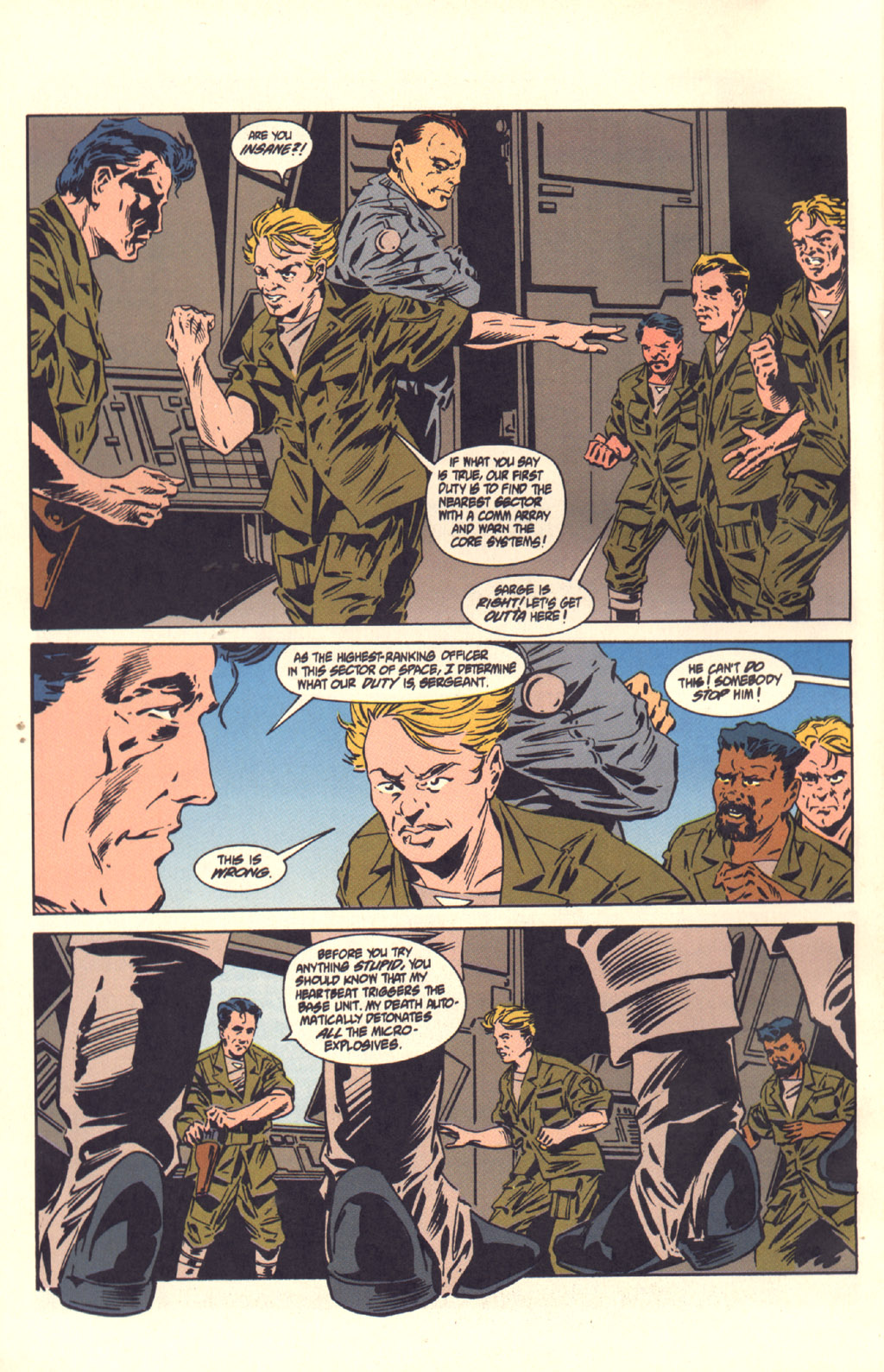 Read online Aliens: Colonial Marines comic - Issue #6