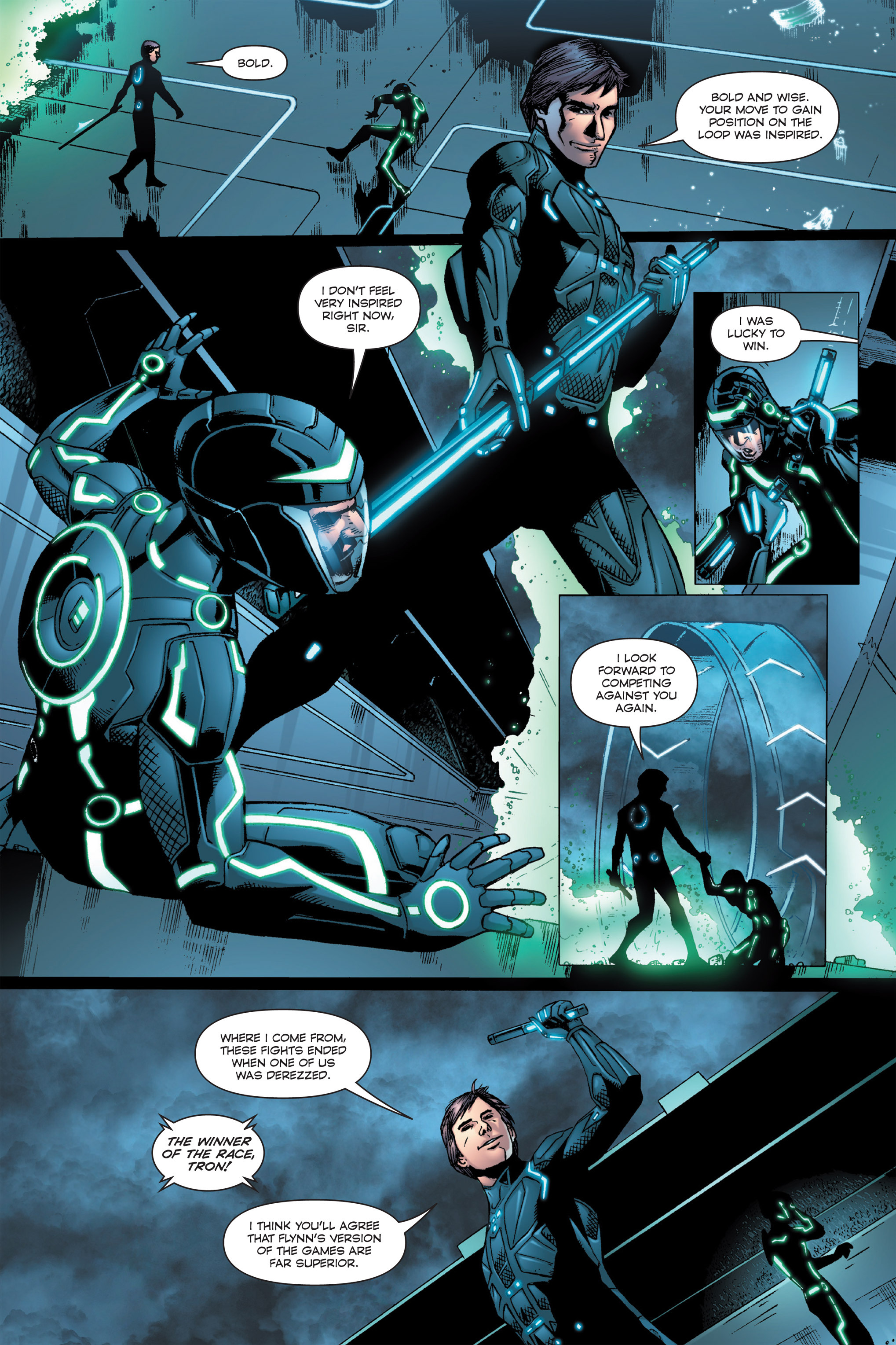 Read online TRON: Betrayal comic - Issue # TPB