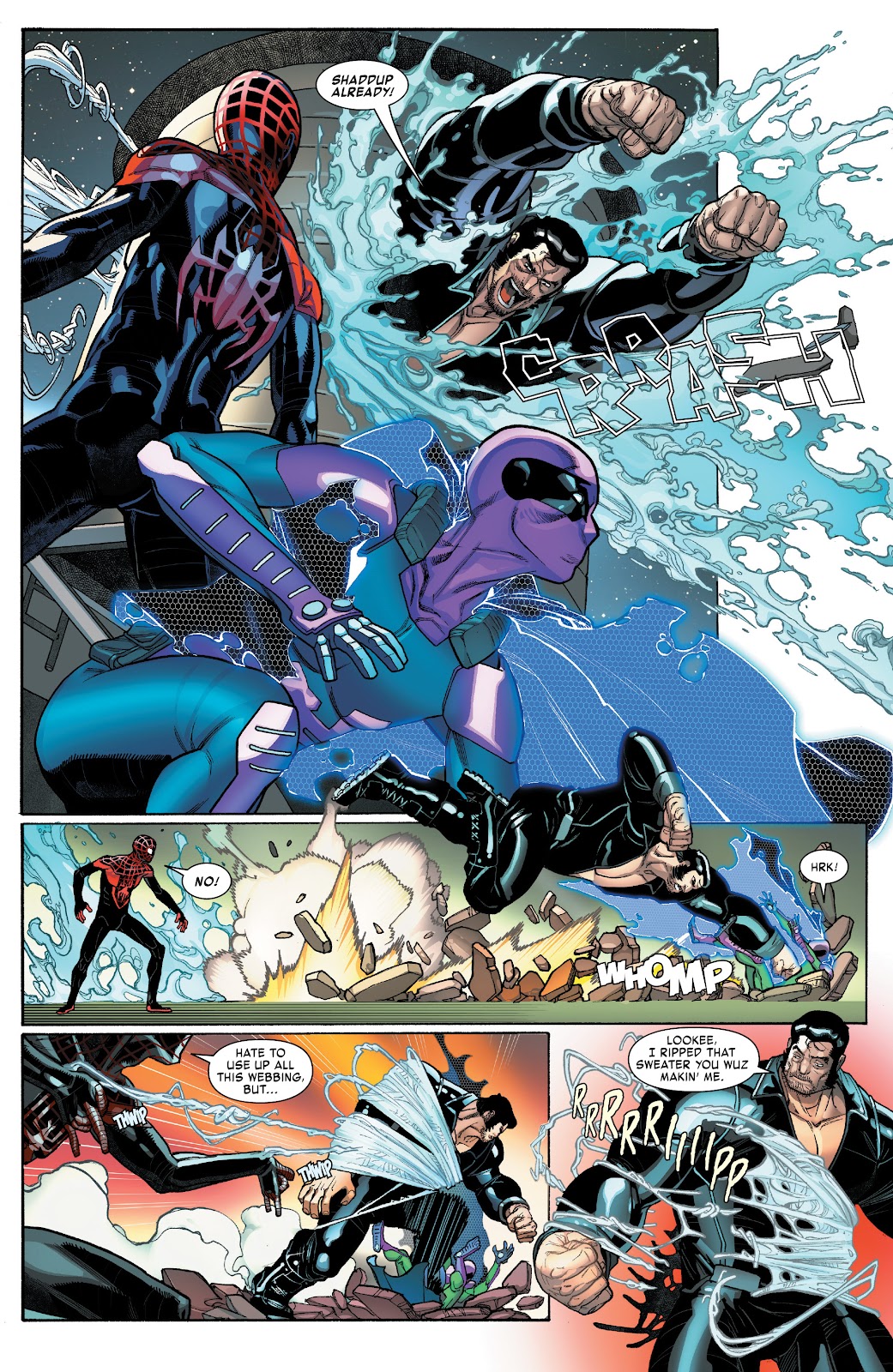 Read online Miles Morales: Spider-Man comic - Issue #12