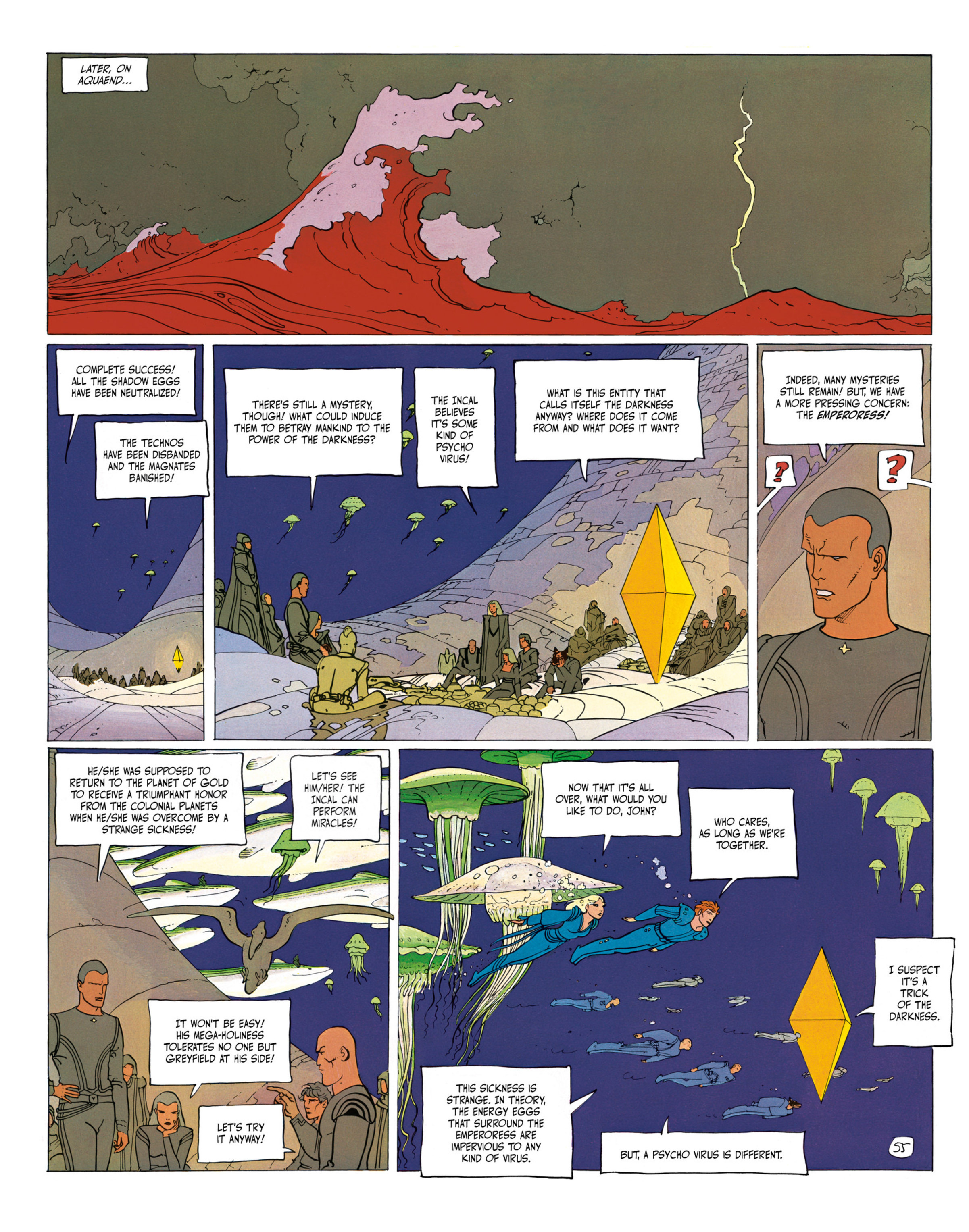Read online The Incal comic - Issue # TPB 4