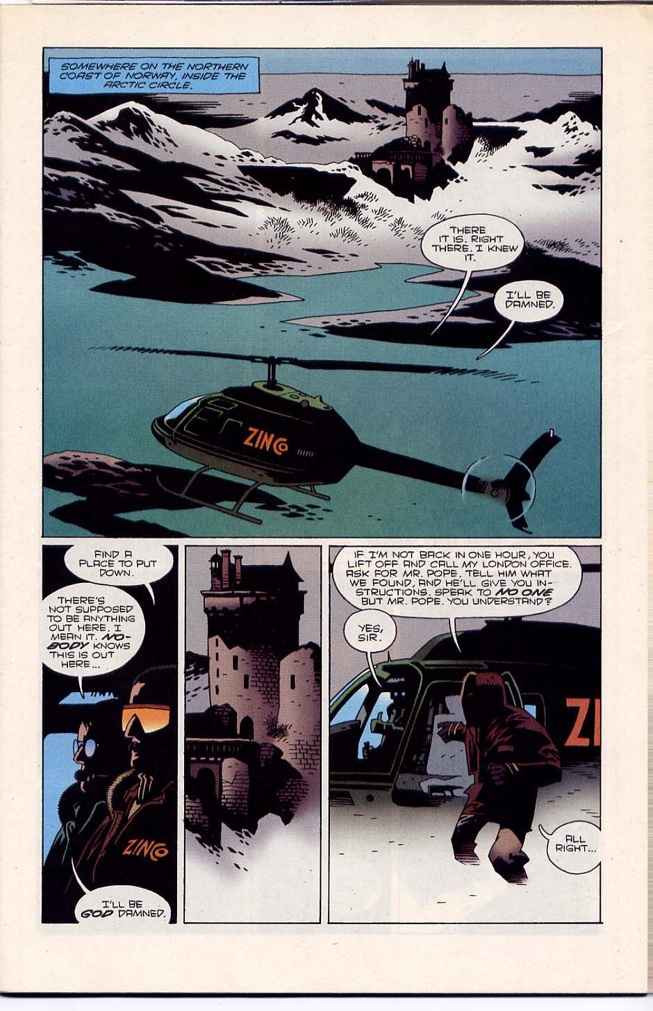 Read online Hellboy: Wake the Devil comic - Issue #1