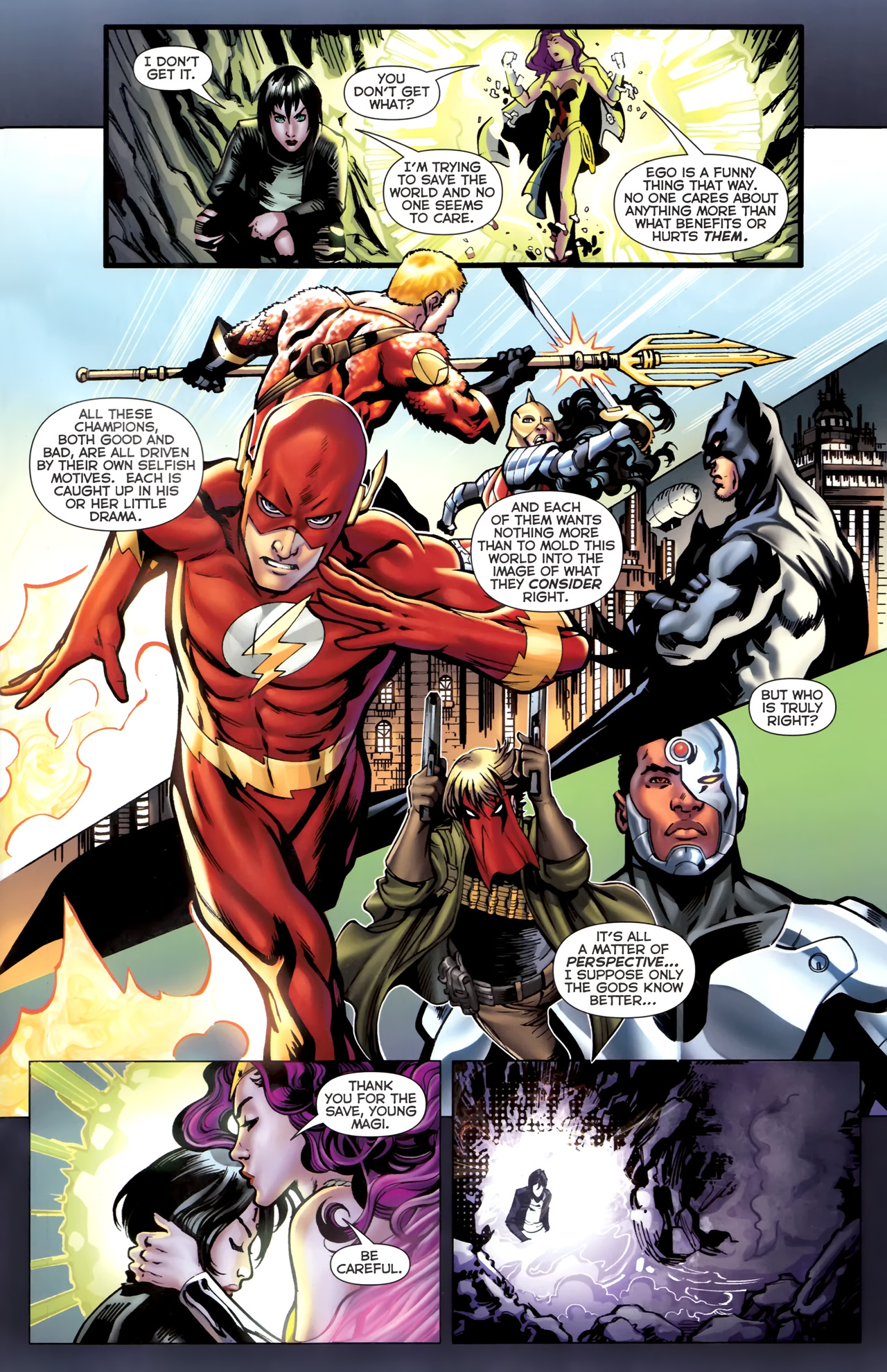 Read online Flashpoint: The World of Flashpoint comic - Issue #2