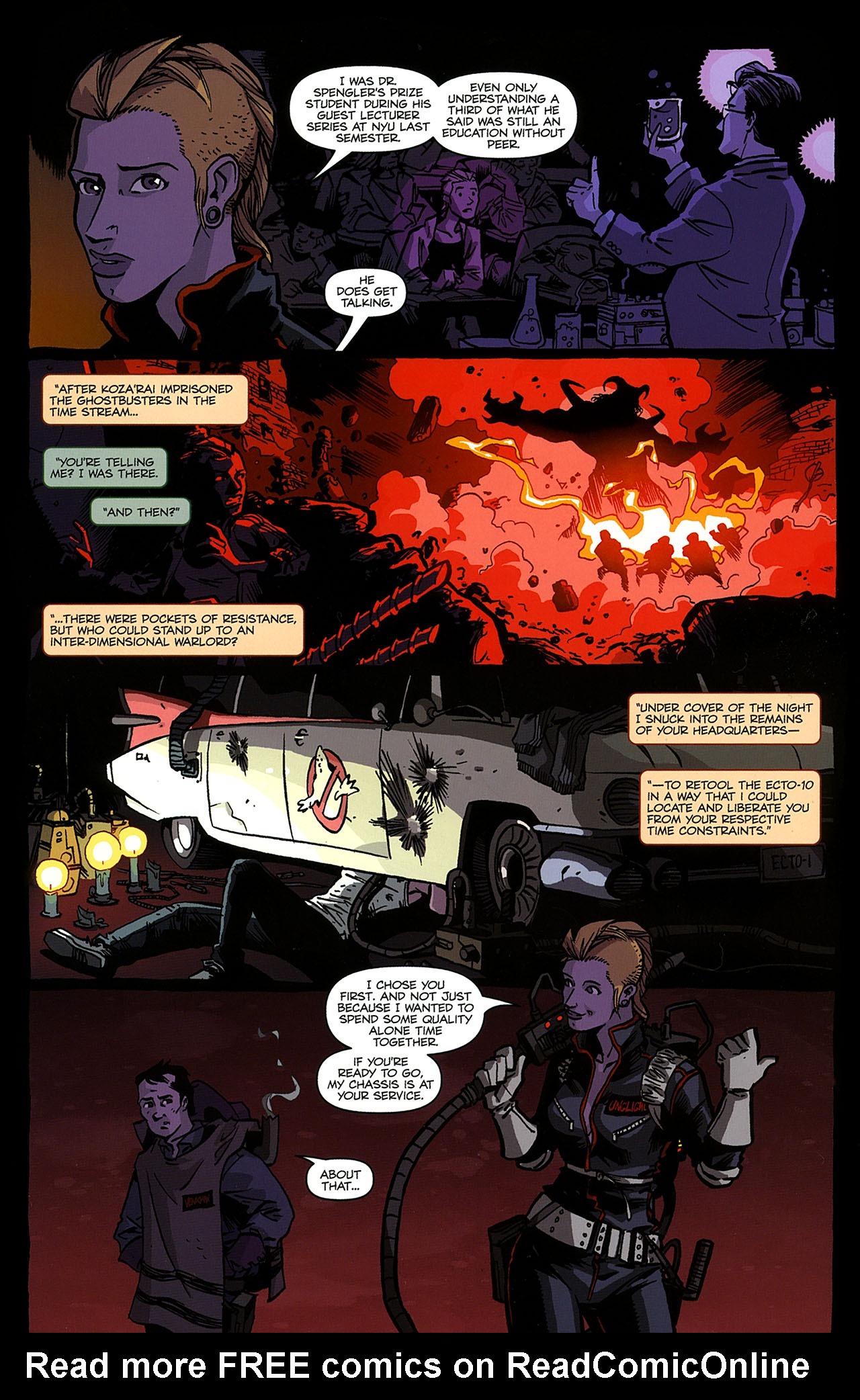 Read online Ghostbusters: Displaced Aggression comic - Issue #1