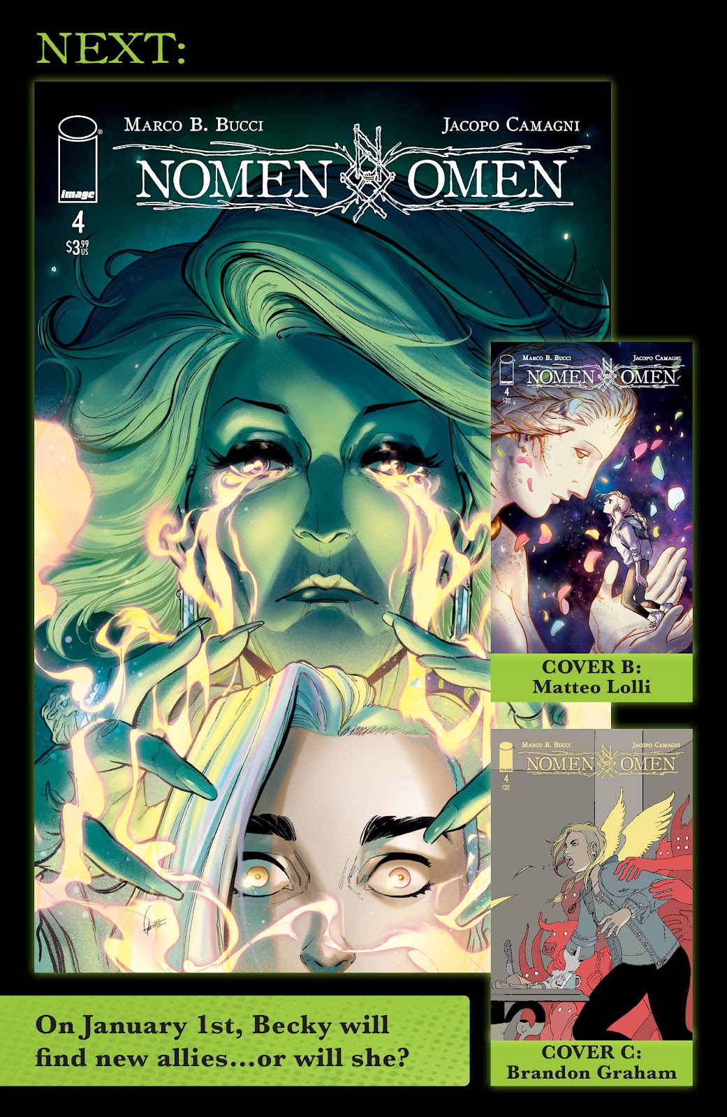 Read online Nomen Omen comic - Issue #3