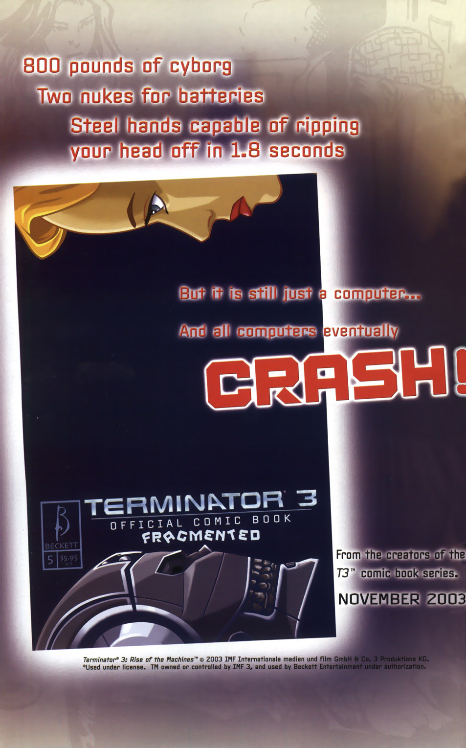 Read online Terminator 3 comic - Issue #4