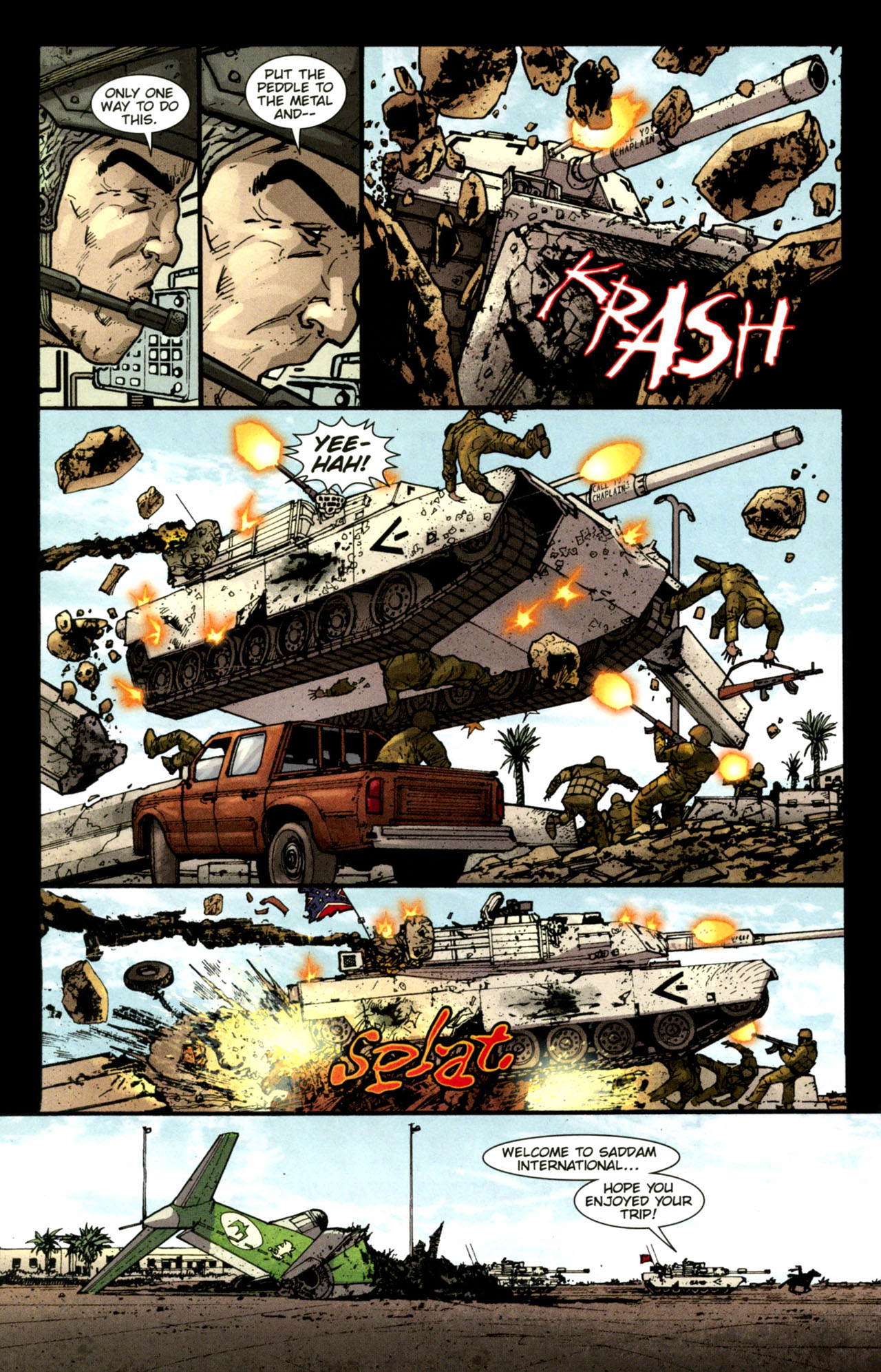 Read online The Haunted Tank comic - Issue #4