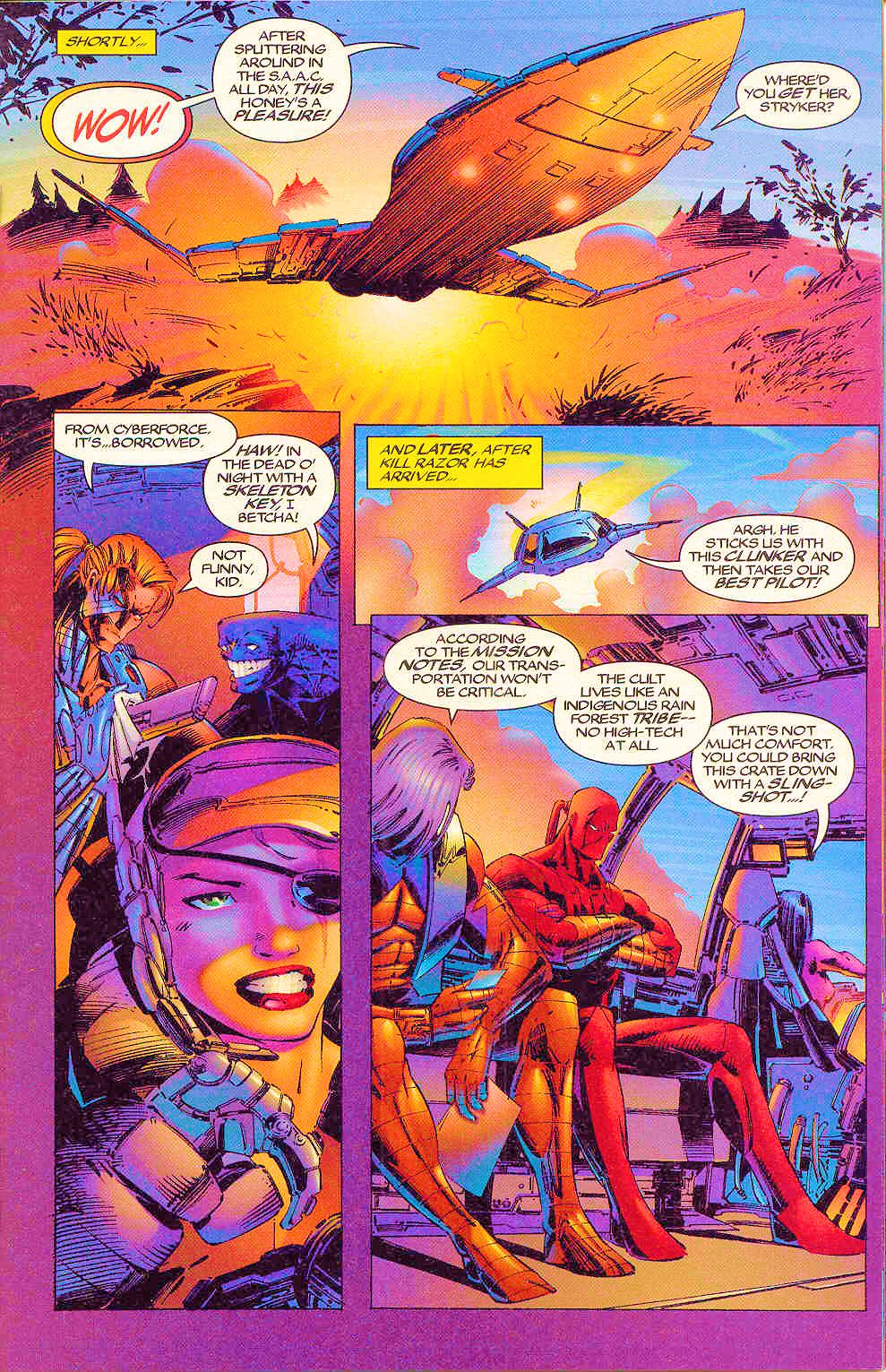 Read online Codename: Strykeforce comic - Issue #10