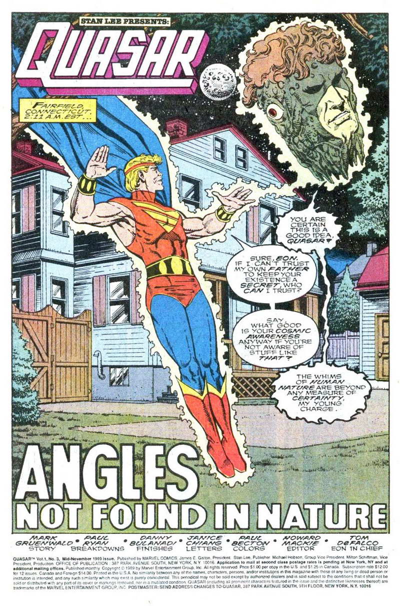 Read online Quasar comic - Issue #3