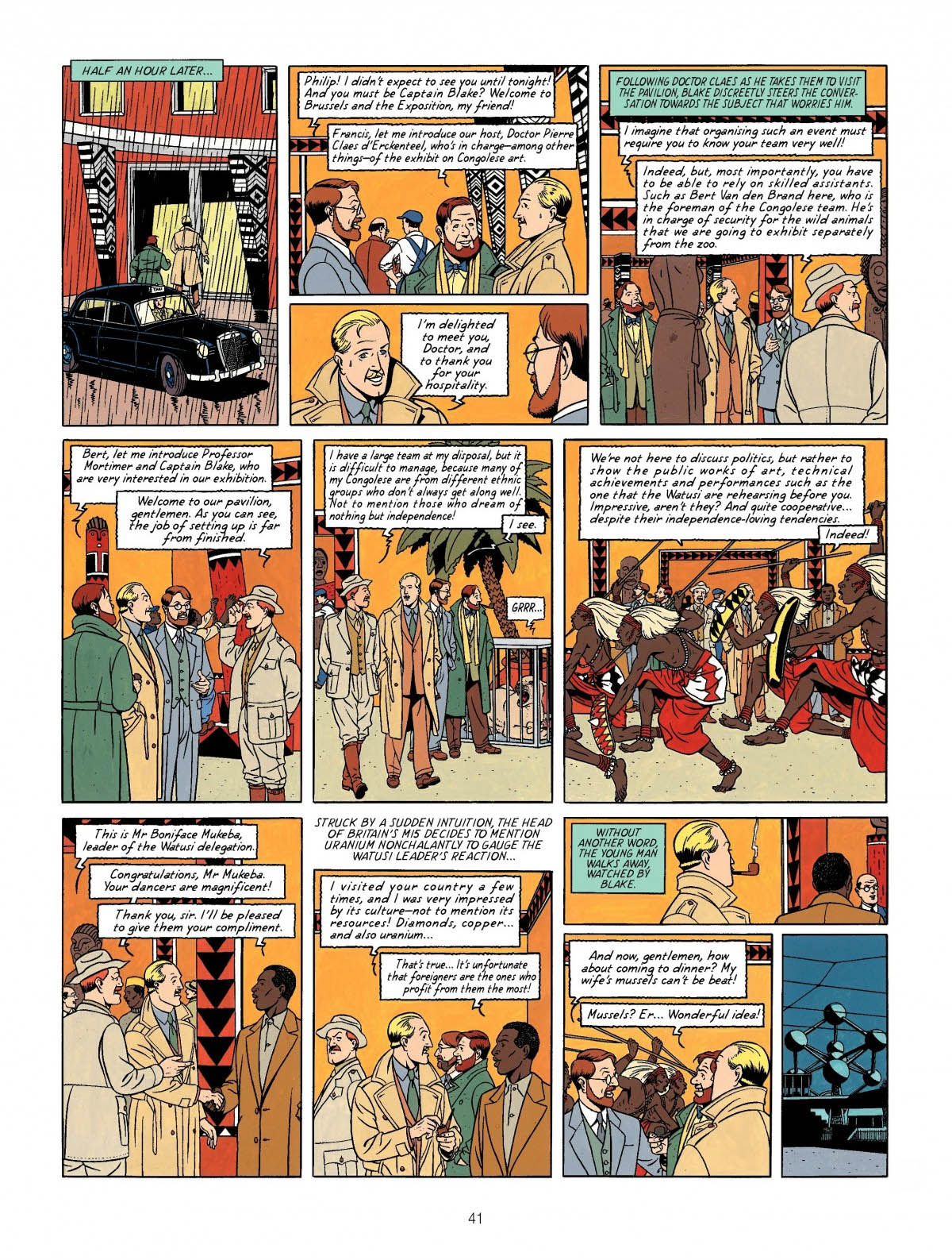 Read online The Adventures of Blake & Mortimer comic - Issue #9