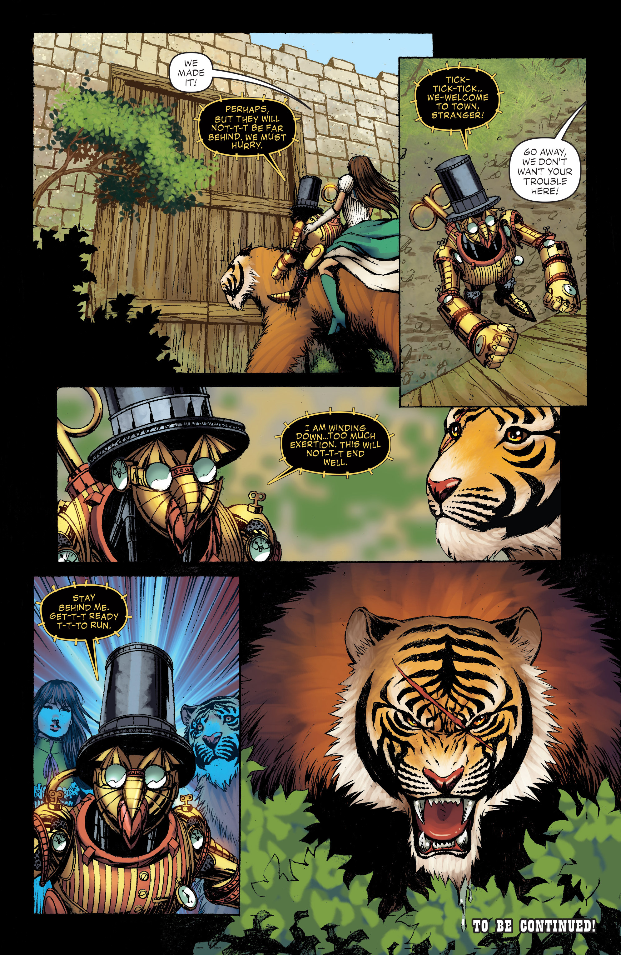 Read online Legends of Oz: Tik-Tok and the Kalidah comic - Issue #2
