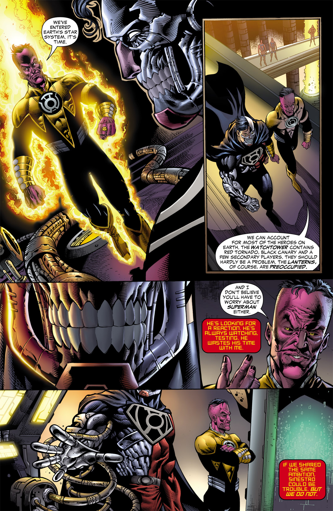 Read online Tales of the Sinestro Corps: Cyborg Superman comic - Issue # Full