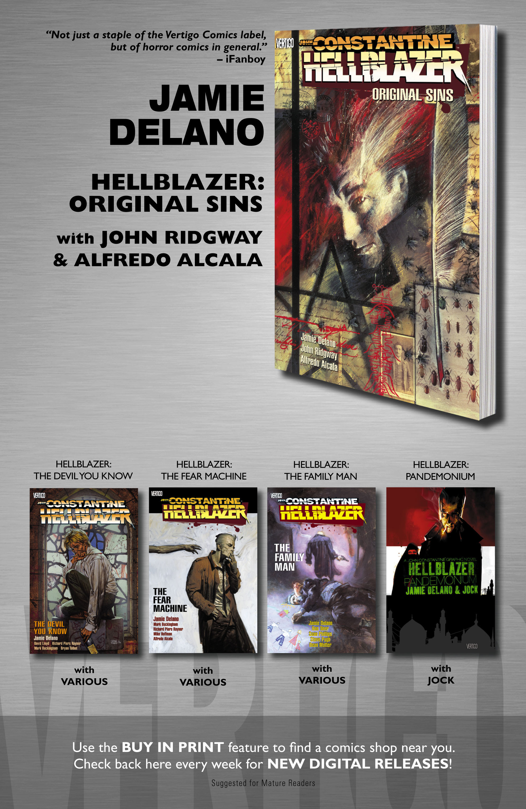 Read online Hellblazer comic - Issue #190