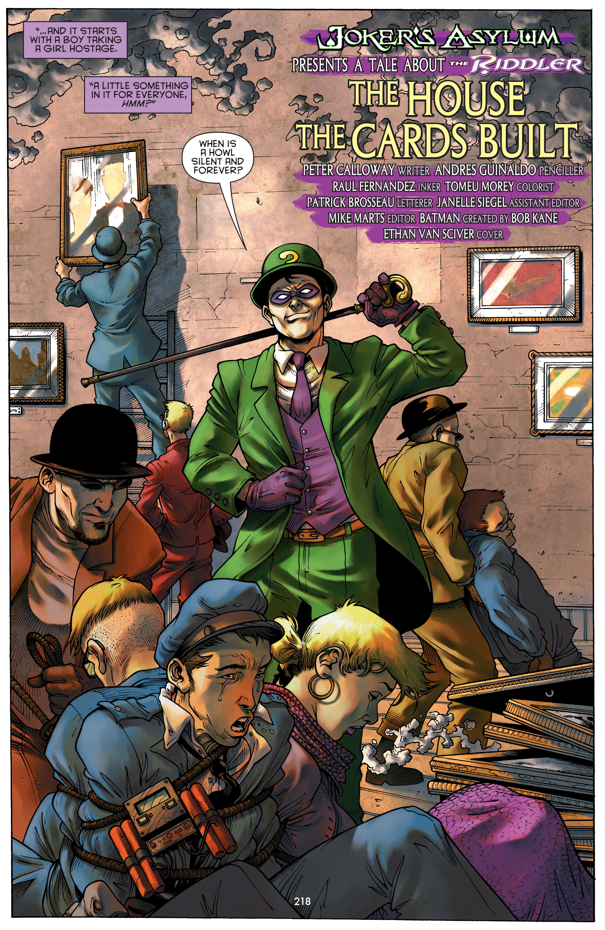 Read online Batman Arkham: The Riddler comic - Issue # TPB (Part 3)