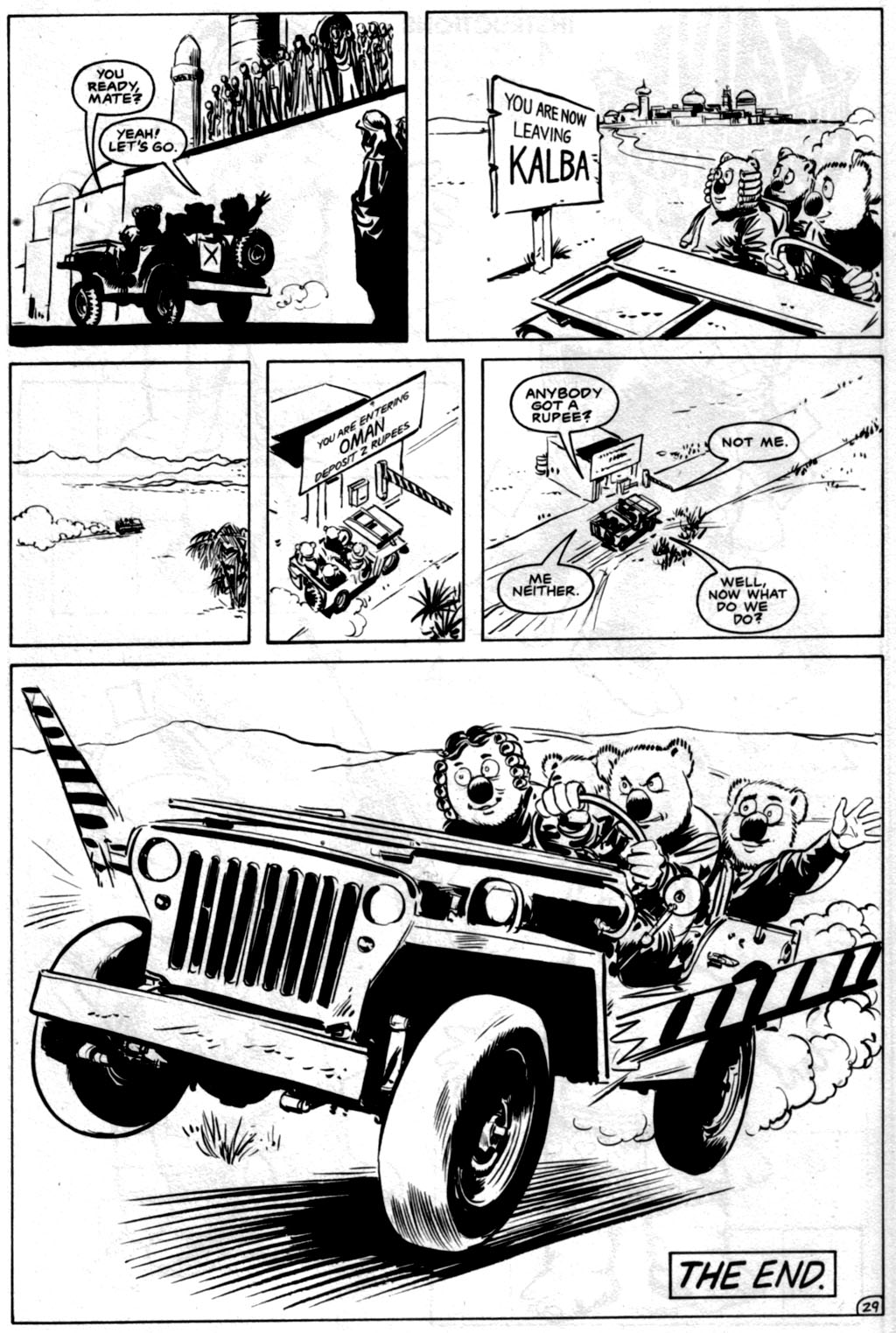 Read online Naive Inter-Dimensional Commando Koalas comic - Issue # Full