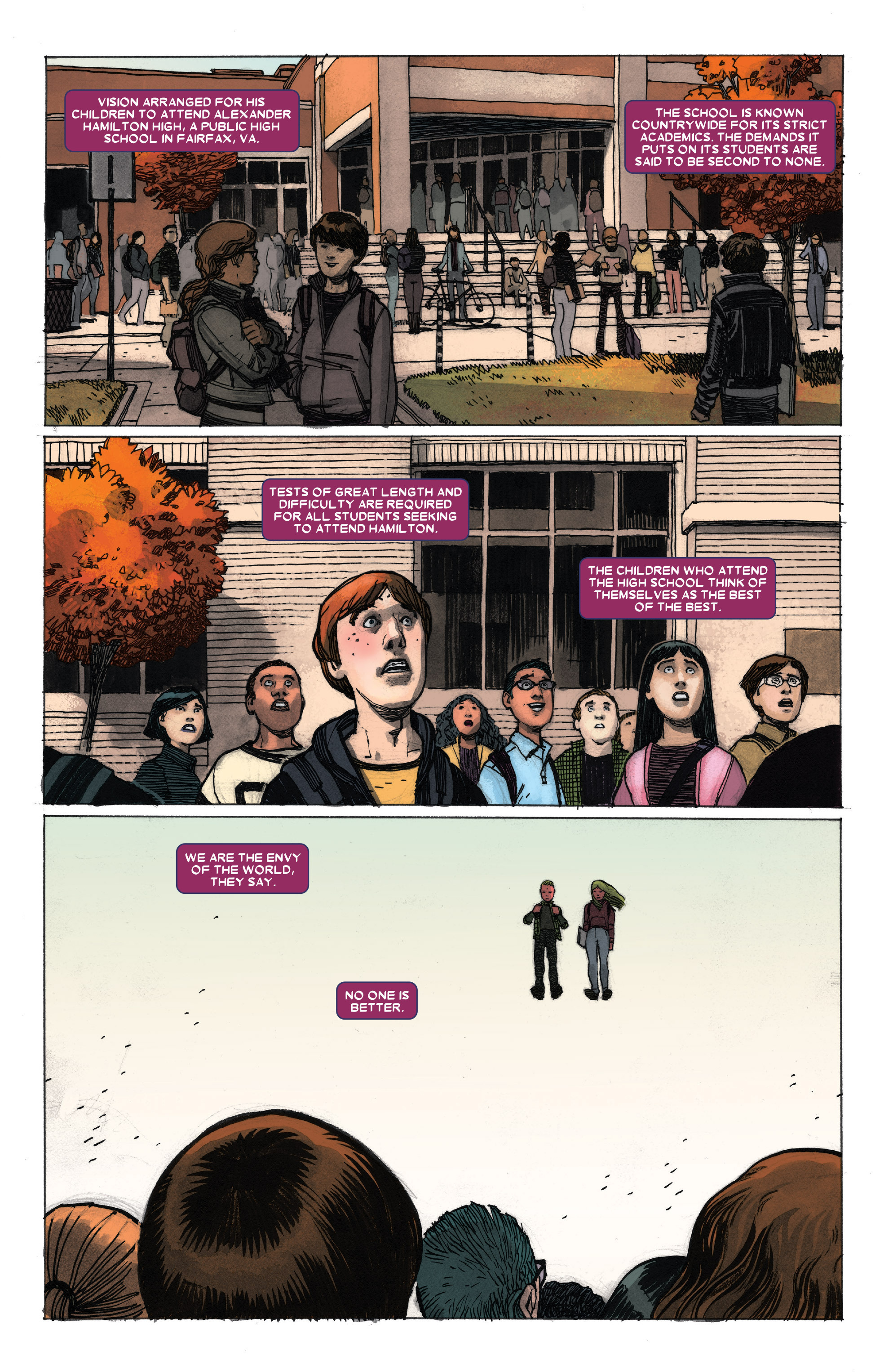 Read online Vision comic - Issue #1