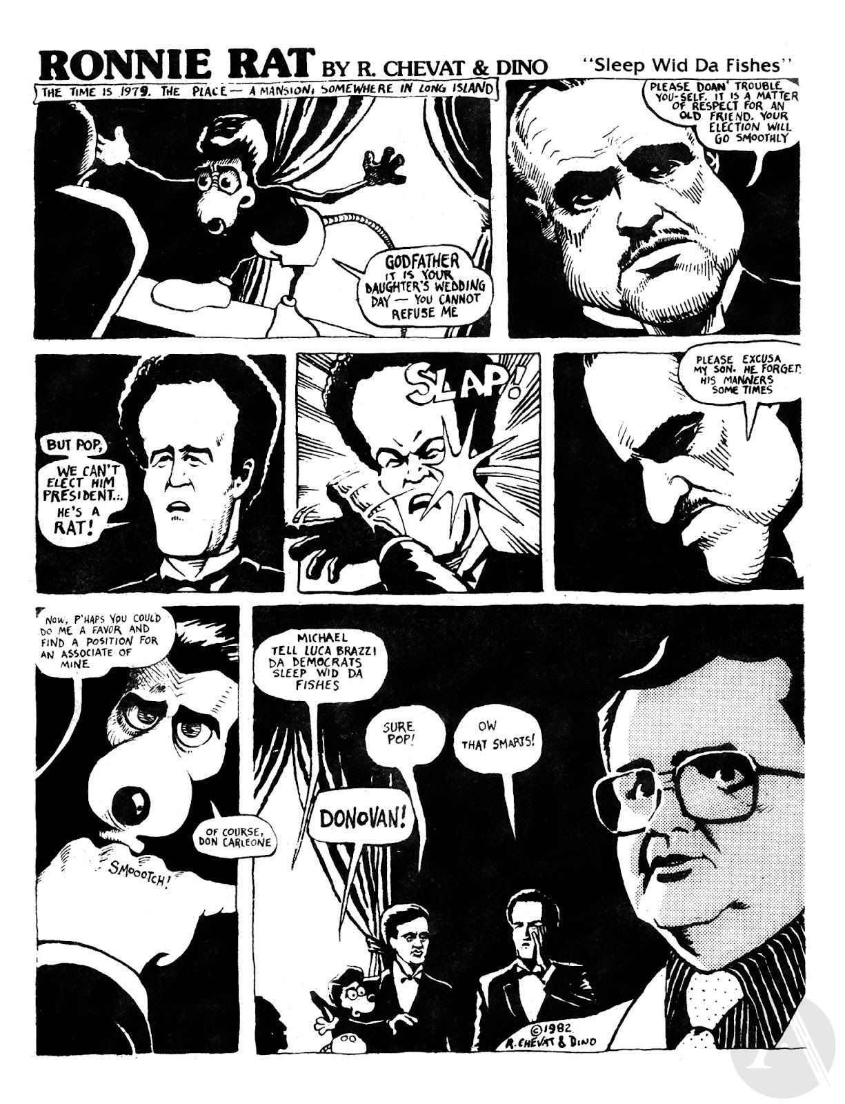 Read online The Ronnie Rat Show comic - Issue # Full