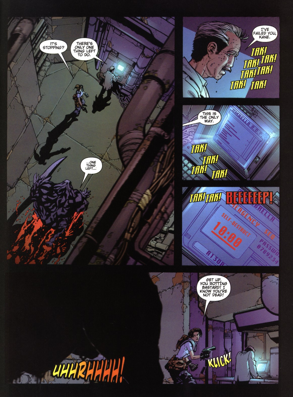 Read online Resident Evil (1998) comic - Issue #5