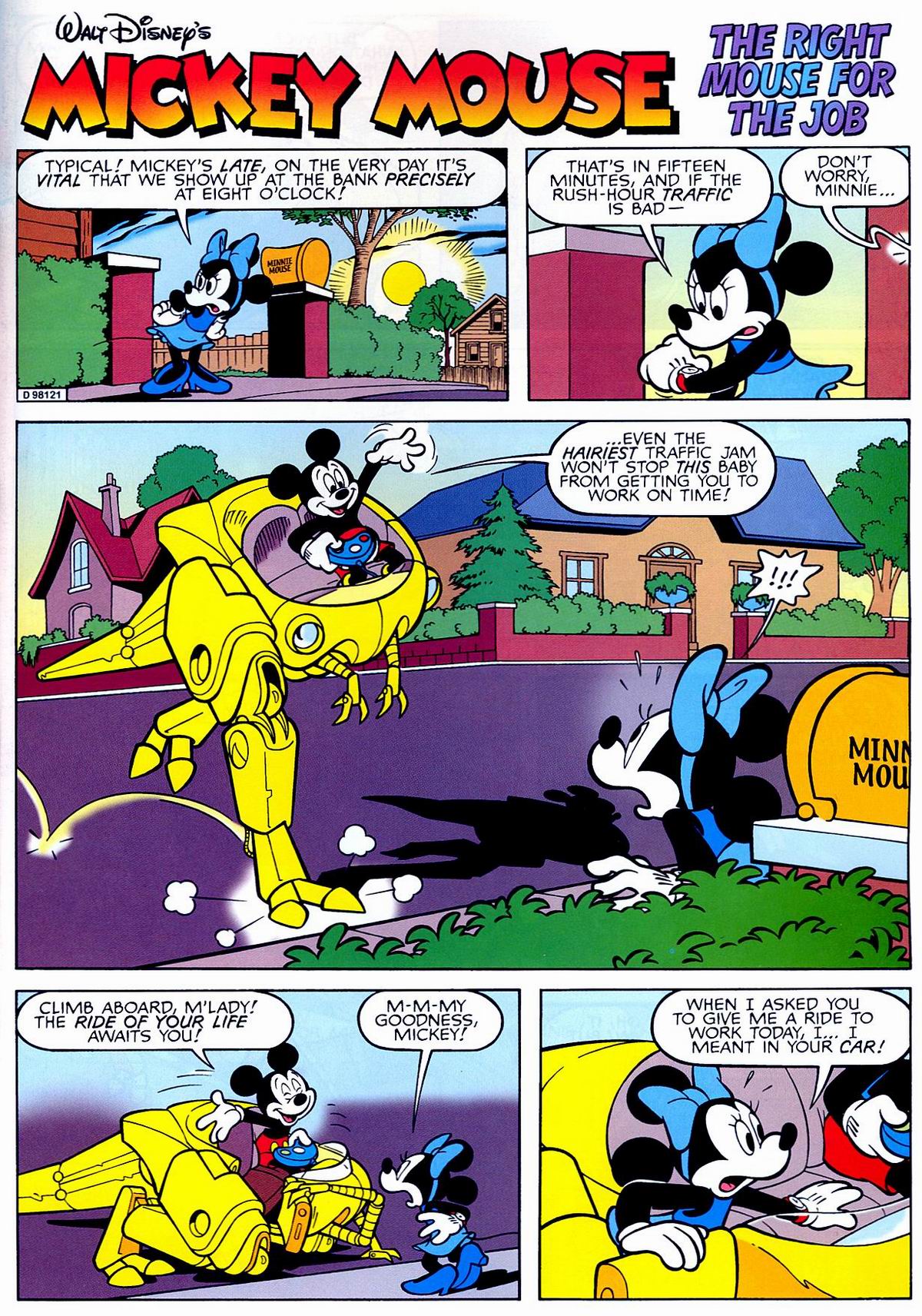 Read online Walt Disney's Comics and Stories comic - Issue #637