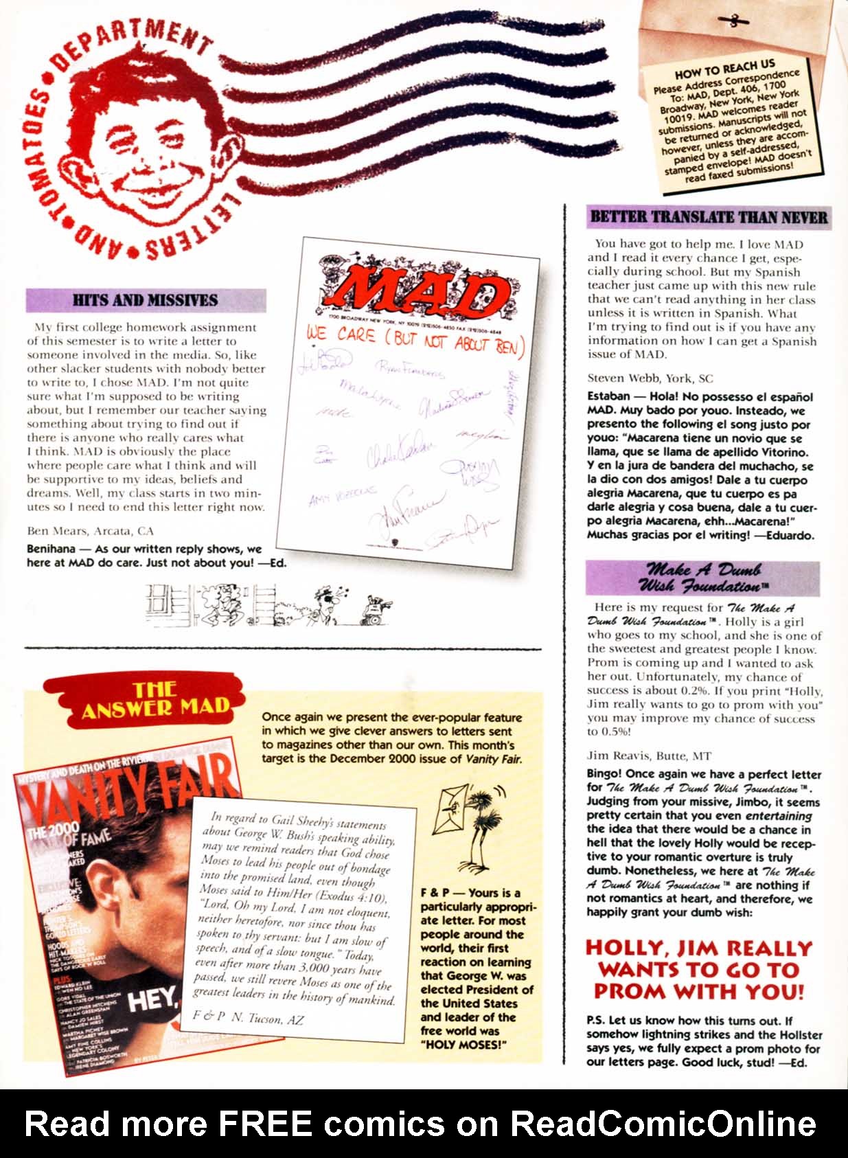 Read online MAD comic - Issue #406