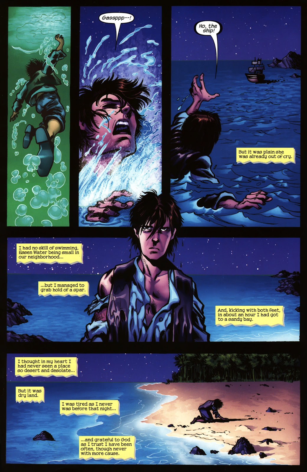 Read online Marvel Illustrated: Kidnapped! comic - Issue #3