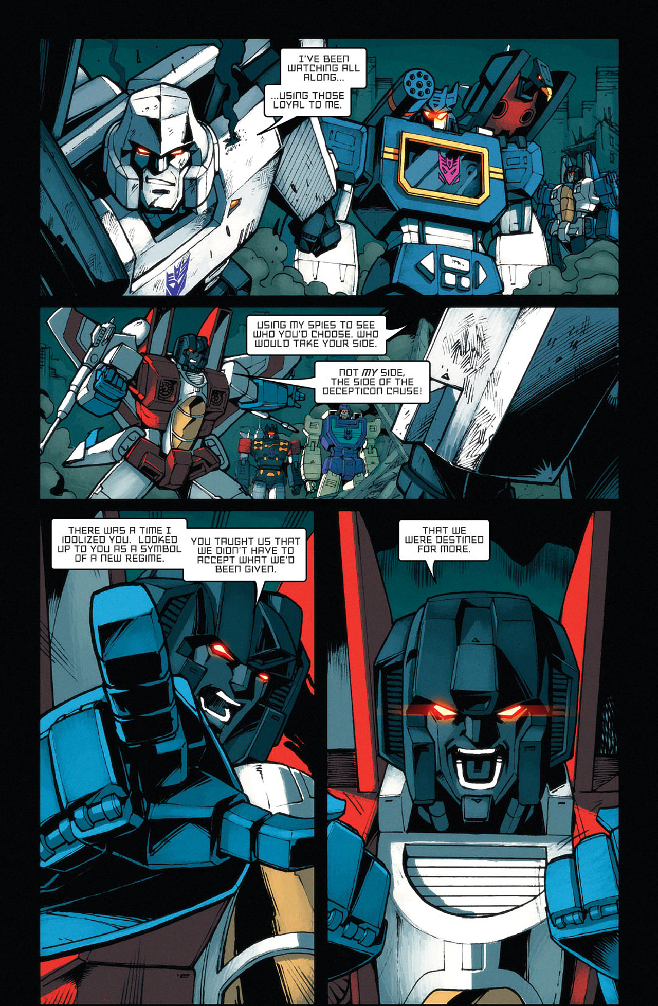 Read online The Transformers: All Hail Megatron comic - Issue #10