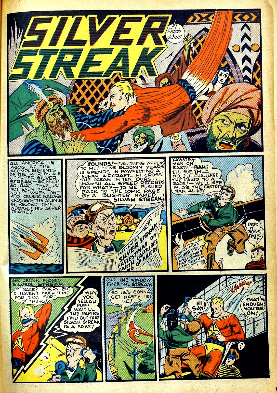 Read online Silver Streak Comics comic - Issue #22